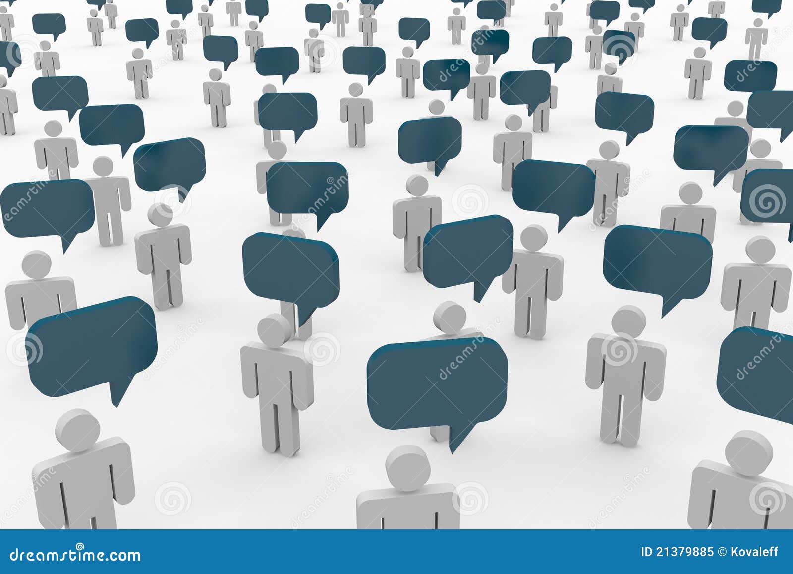 People Talking. Concept of Global Community Stock Illustration ...