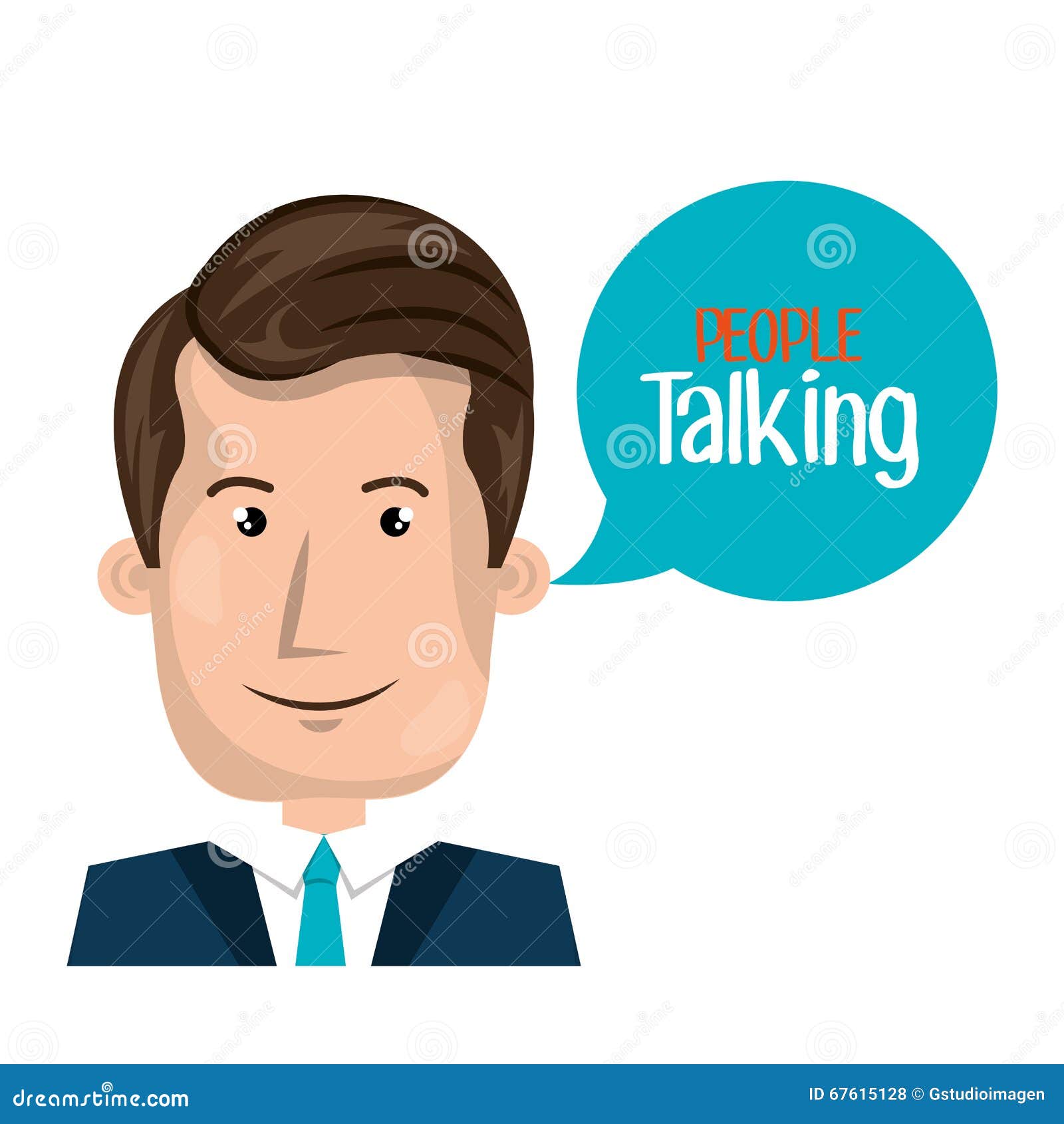 People talking design stock illustration. Illustration of design - 67615128
