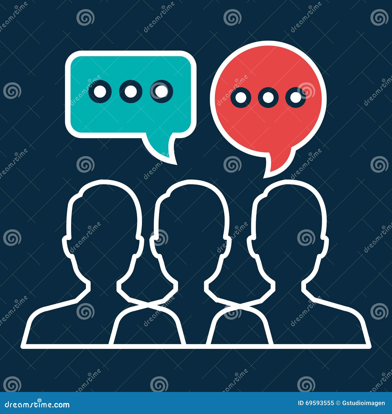 Talking Design Stock Illustrations – 90,623 Talking Design Stock ...