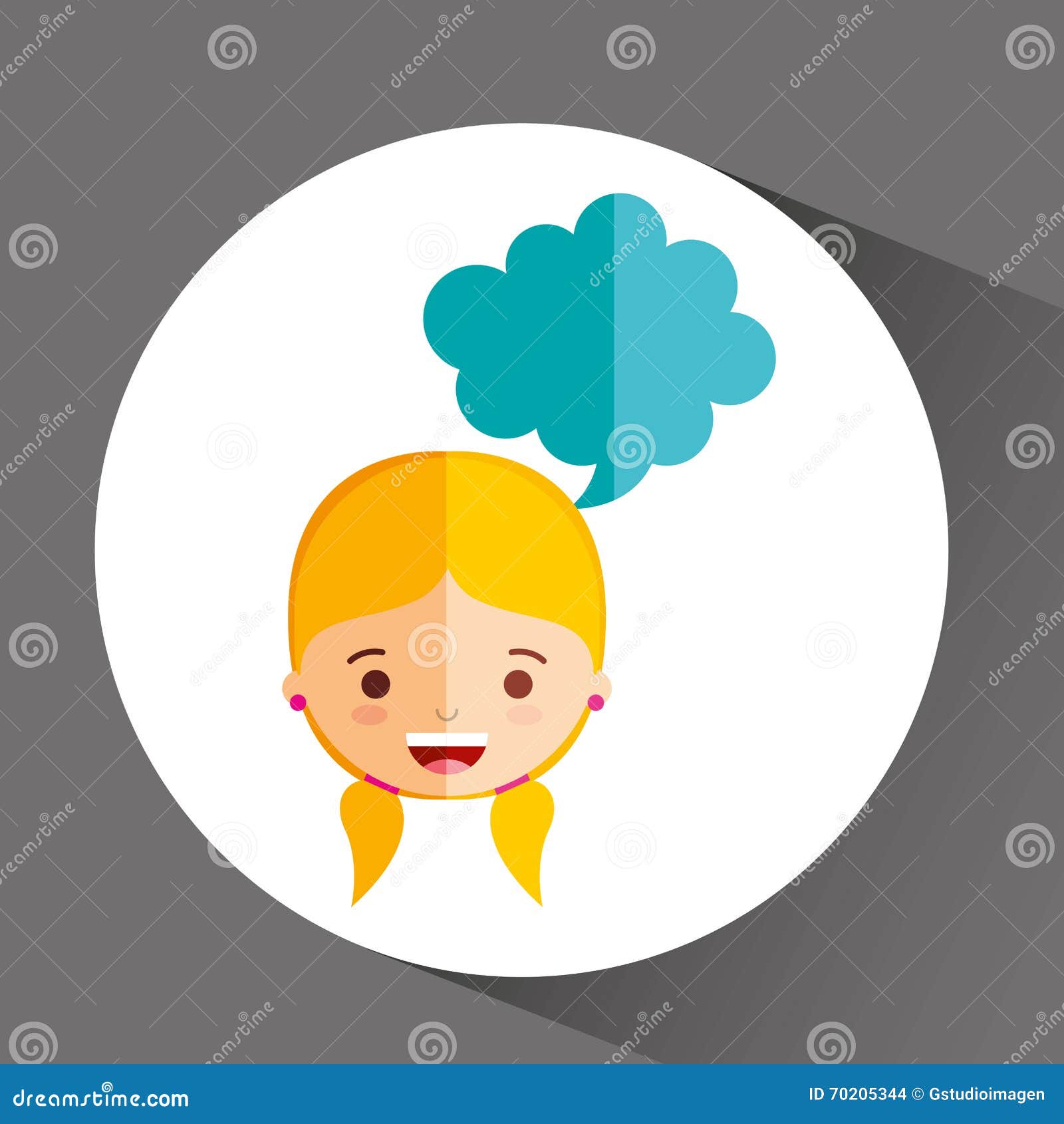 People talking design stock illustration. Illustration of speech - 70205344