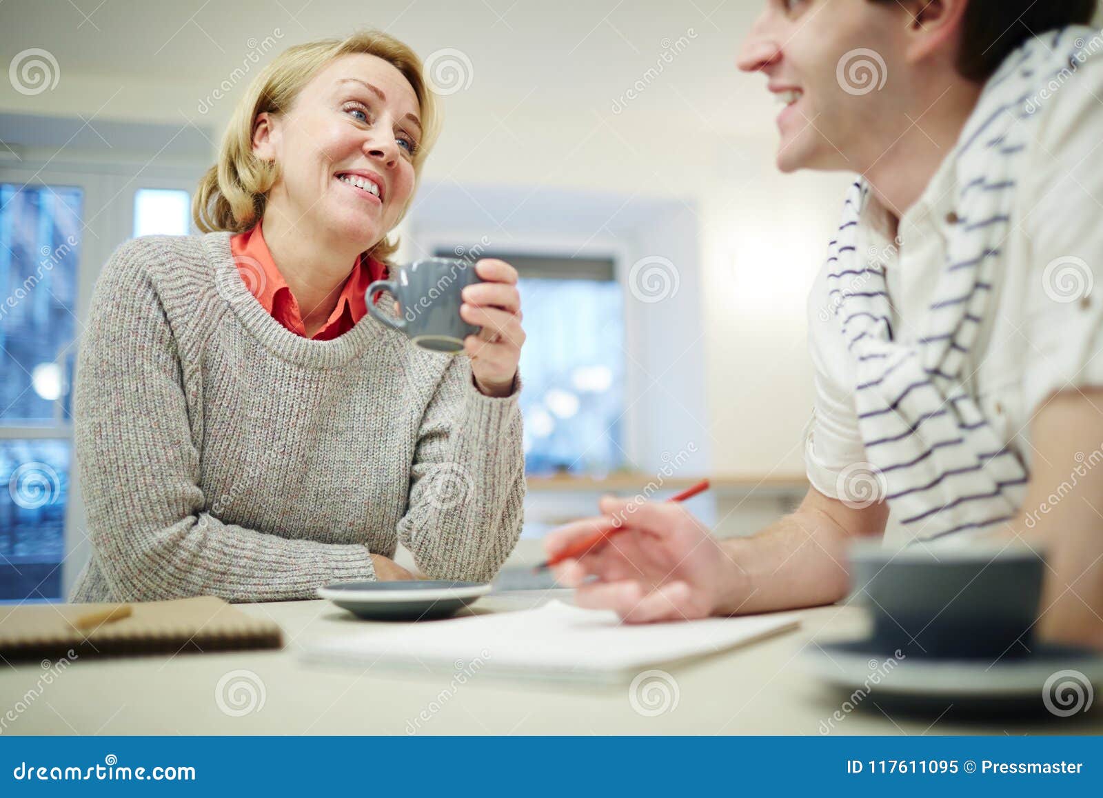 People talking stock image. Image of contemporary, business - 117611095