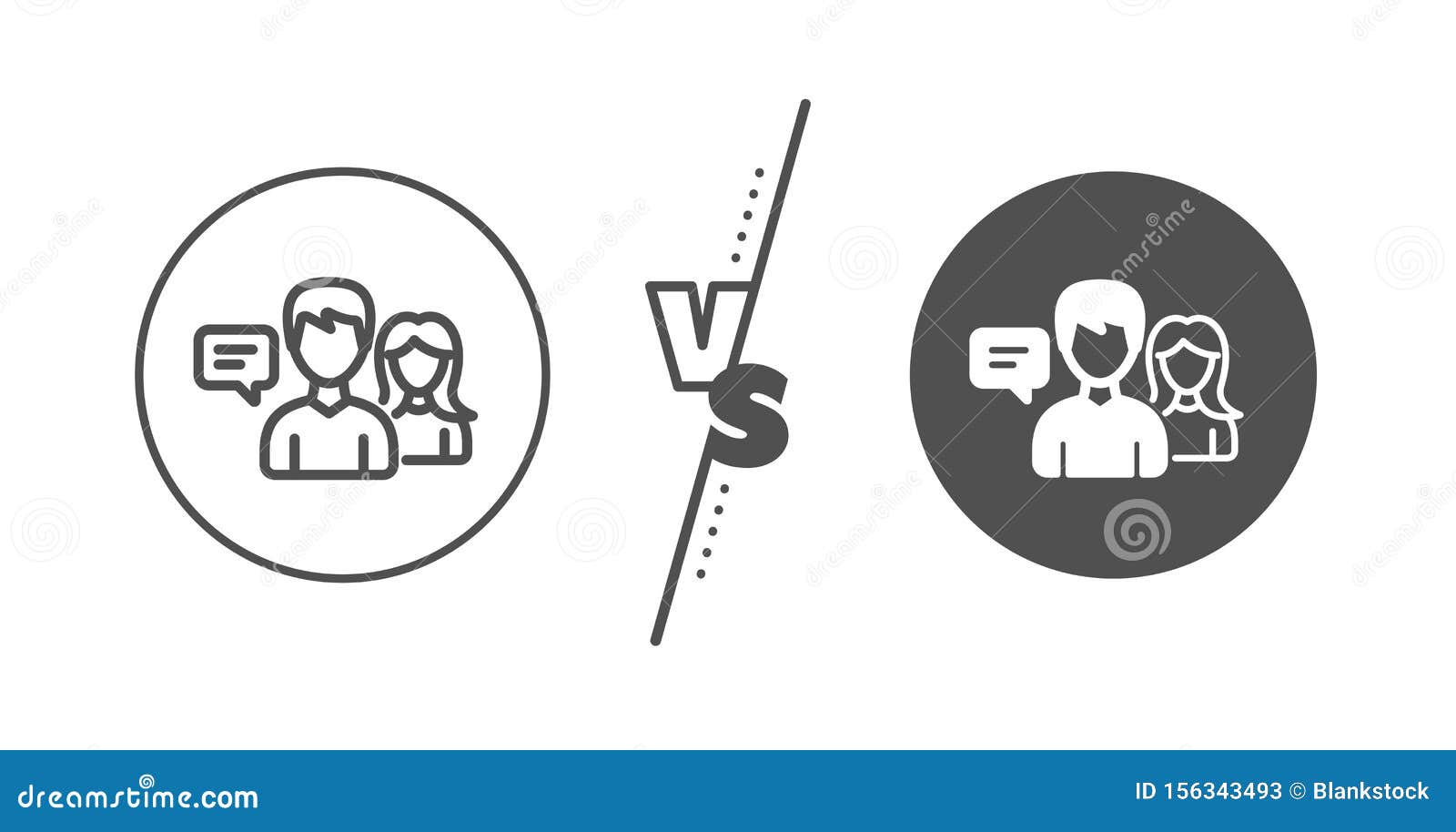 Talking Versus Thinking Royalty-Free Stock Photography | CartoonDealer ...