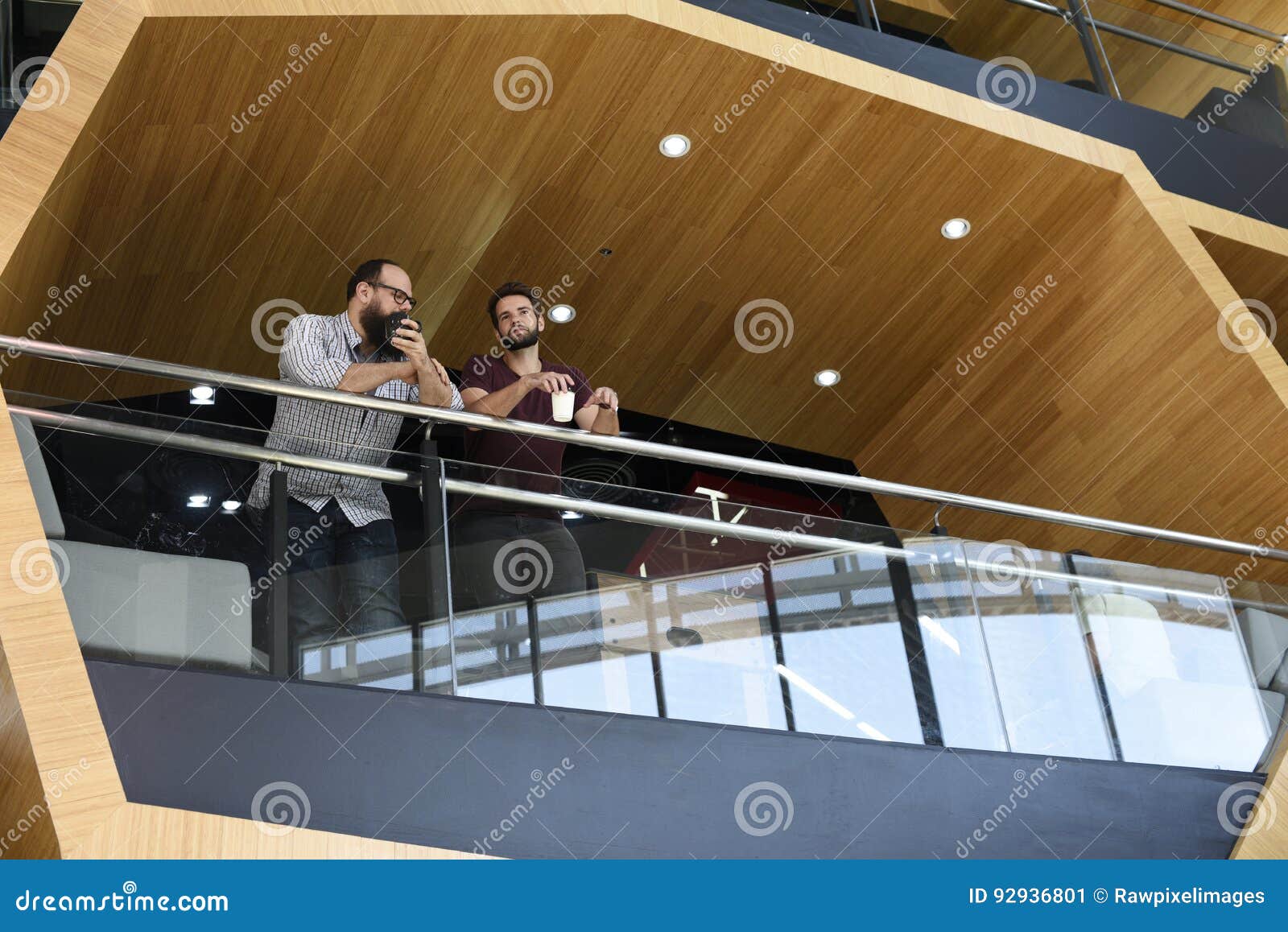 People Talking Together during Office Break Time Stock Image - Image of ...