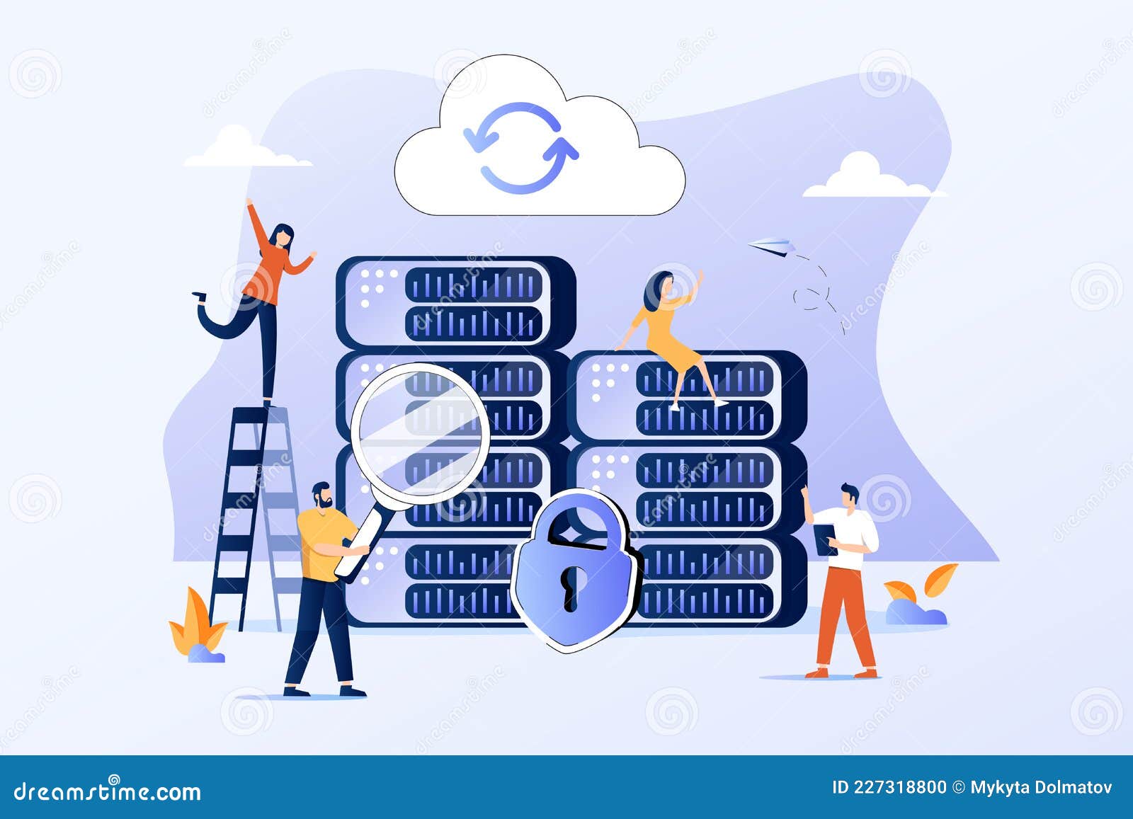 People in Team Analyze Dioramas and Graphics, Data Visualization ...