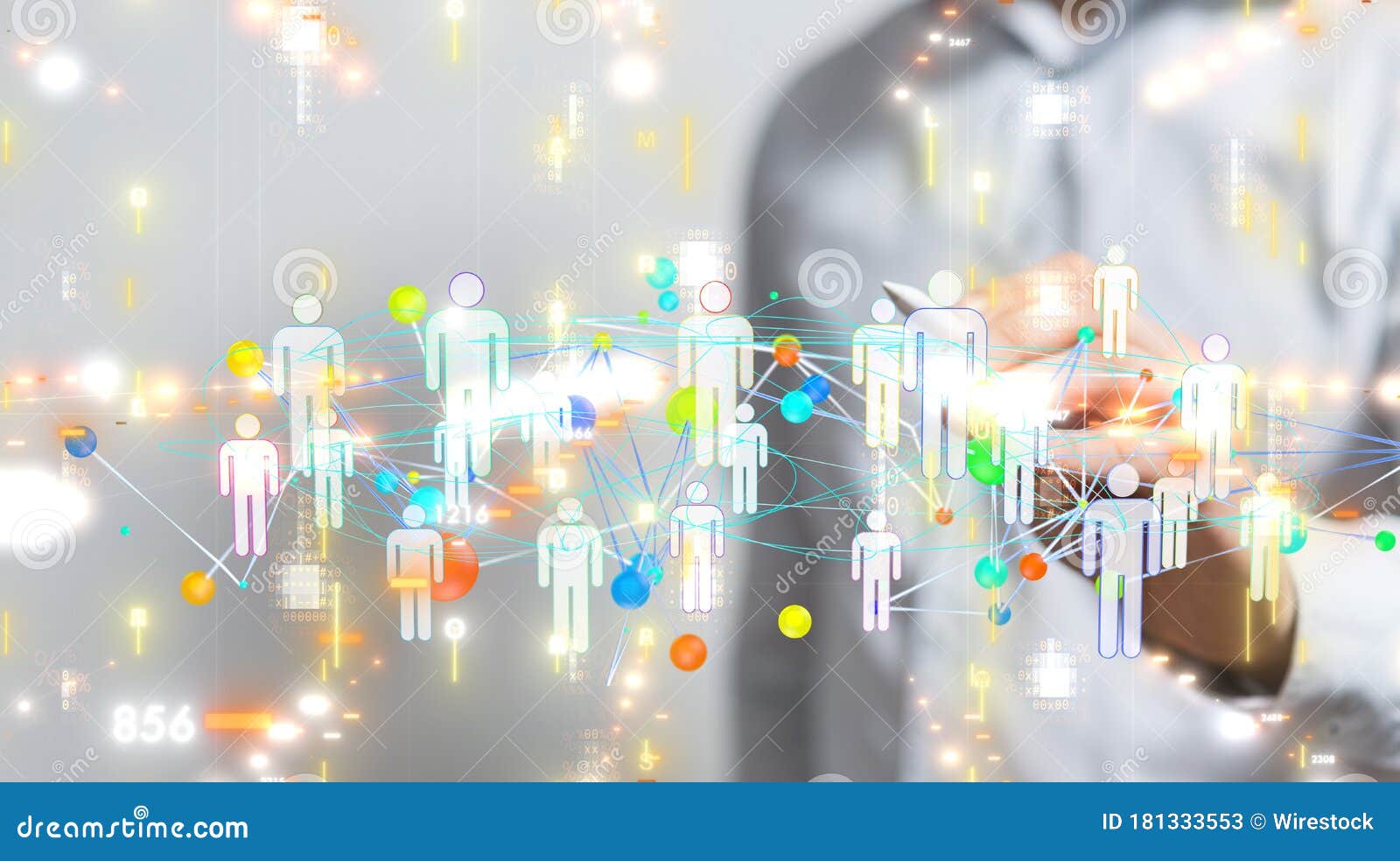 A People Team Social Network Group Stock Image - Image of group ...