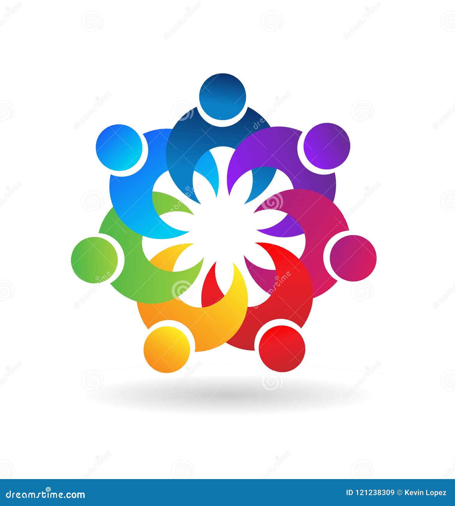 People Team Unity Together Vector Logo Stock Vector - Illustration of ...