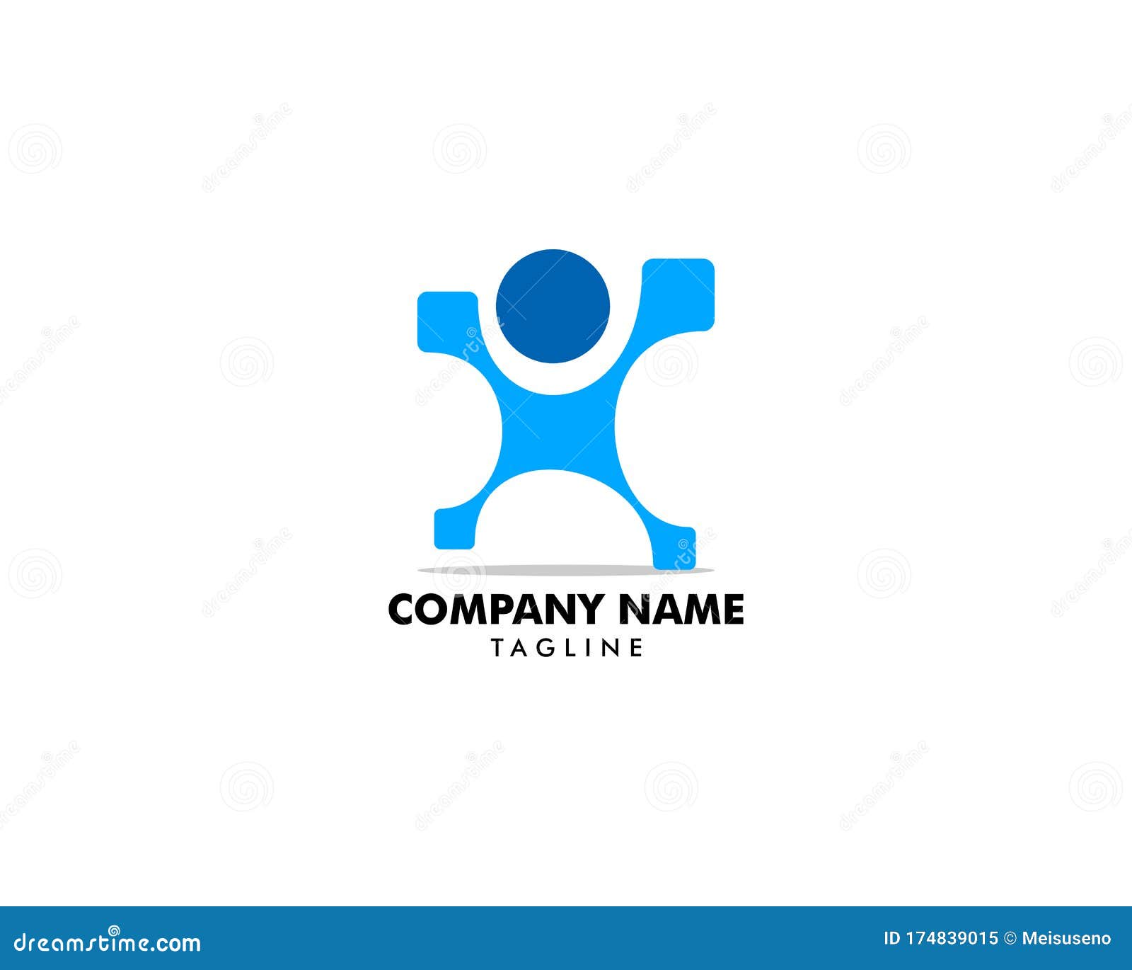 People Technology Logo Template Design Vector Stock Vector ...