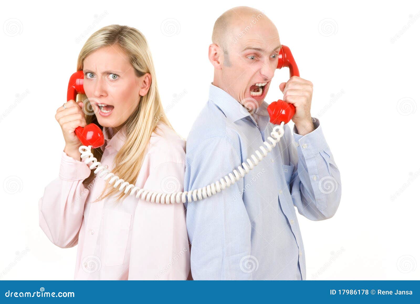 People on telephone stock photo. Image of bald, communicating - 17986178