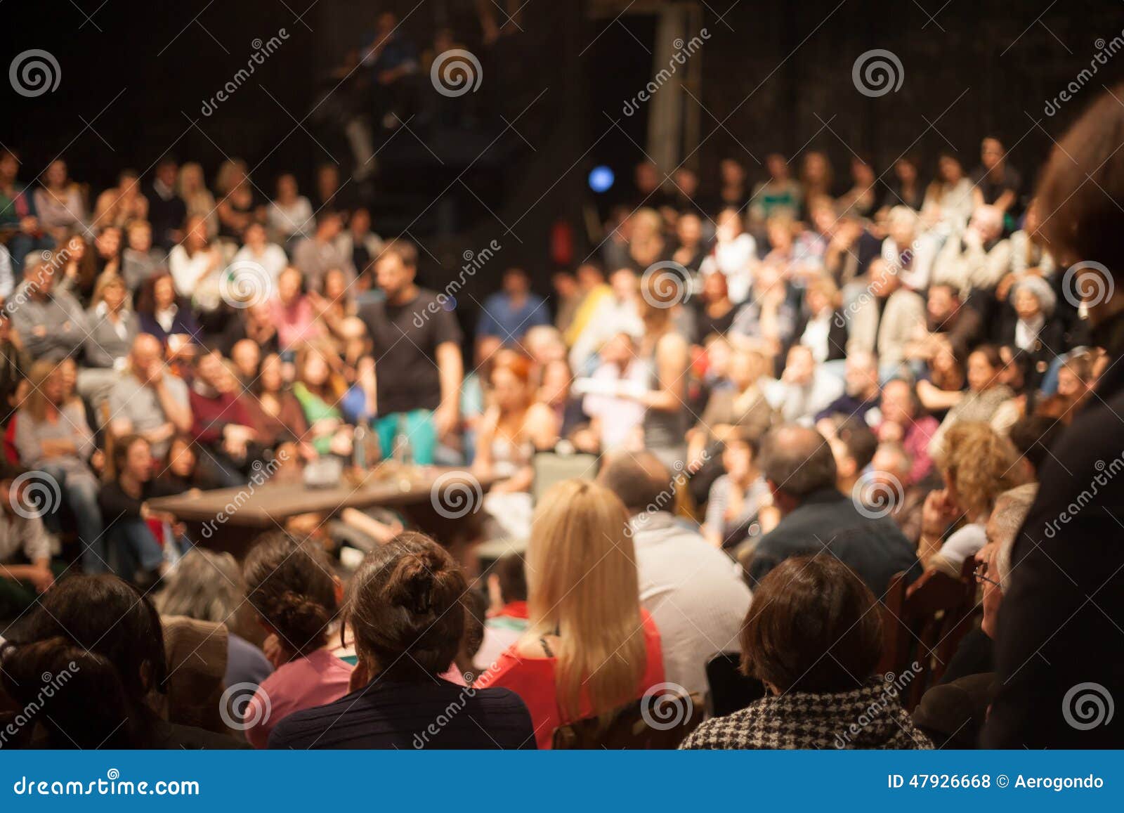 People in theater stock photo. Image of hall, entertainment - 47926668