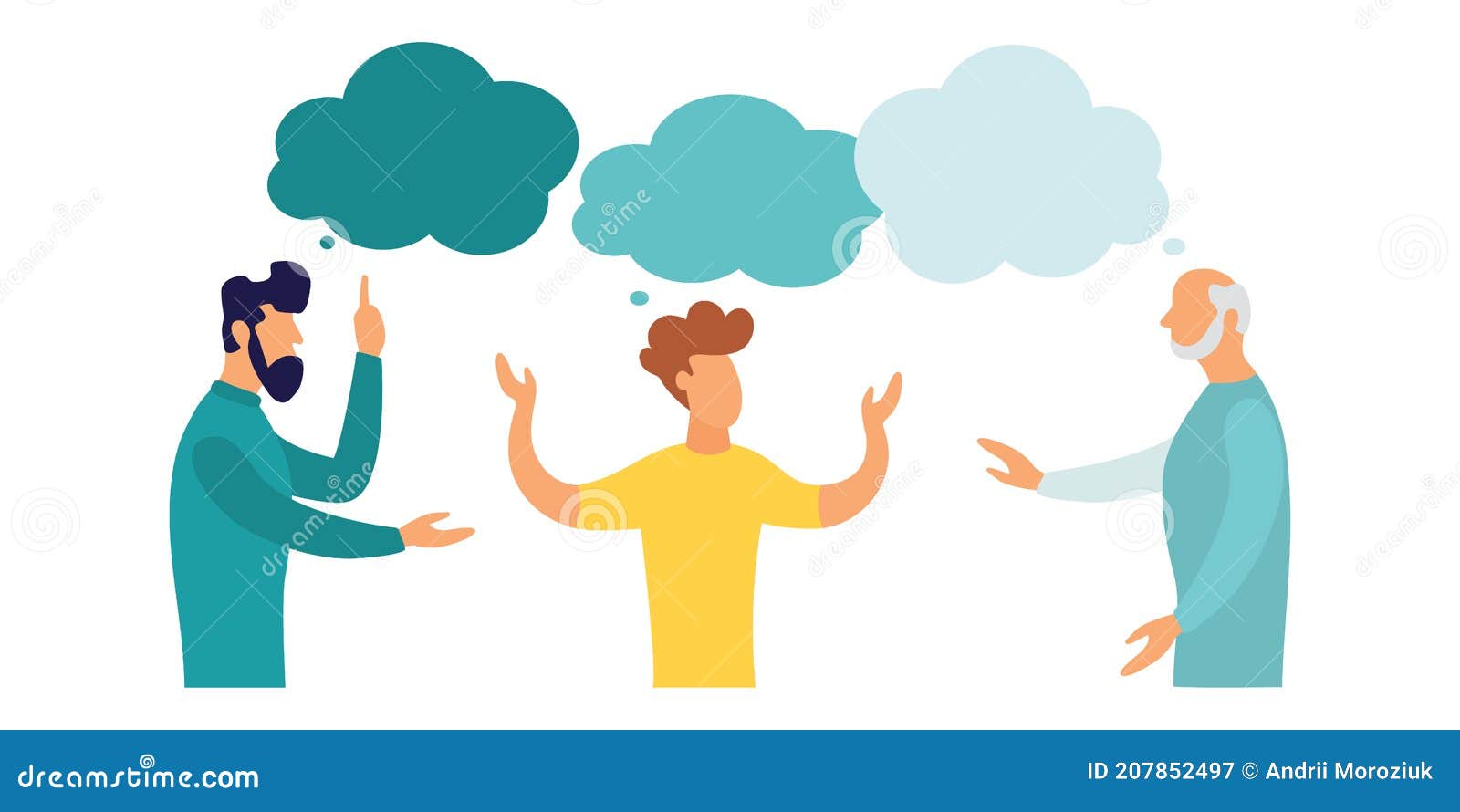 Dialogue Illustration. | CartoonDealer.com #43586226