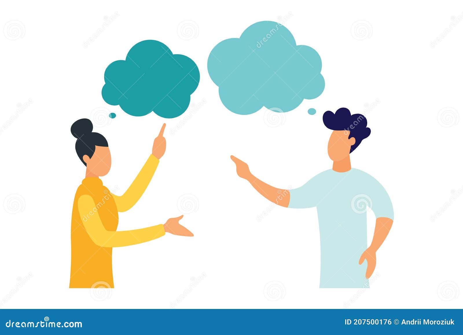 Dialogue Illustration. | CartoonDealer.com #43586226