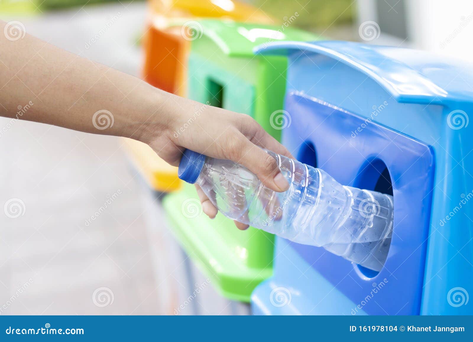 People are Throwing Empty Plastic Bottles Stock Photo - Image of ...