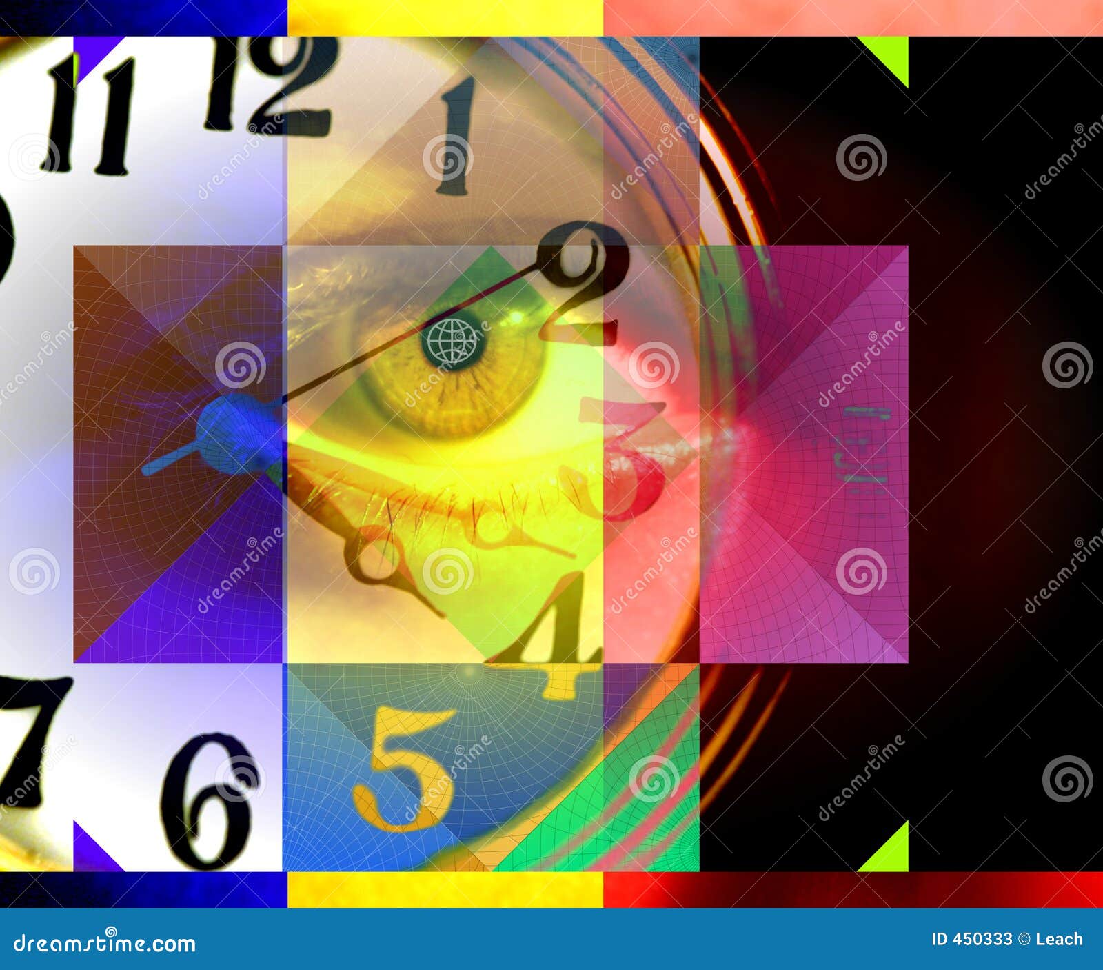 People And Time, Abstract Art And Concept Stock Photos - Image: 450333