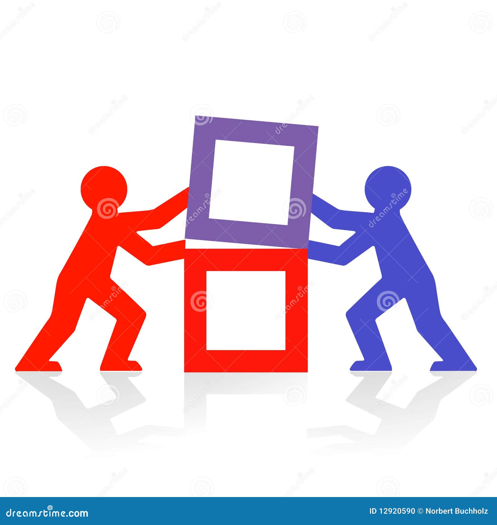 People to stack stock vector. Illustration of packaging - 12920590