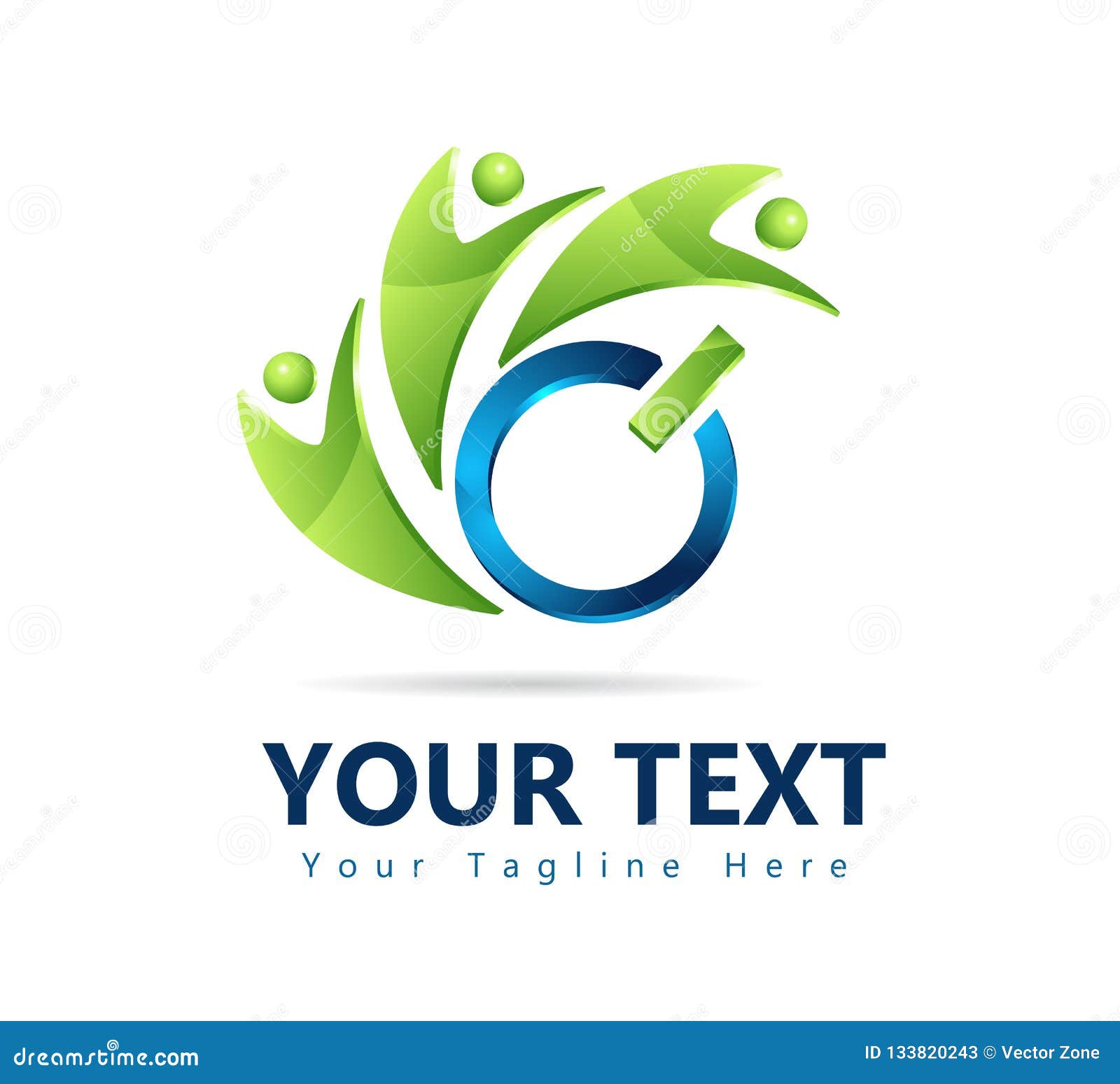 People Together, 3D Power Button Stock Vector - Illustration of ...