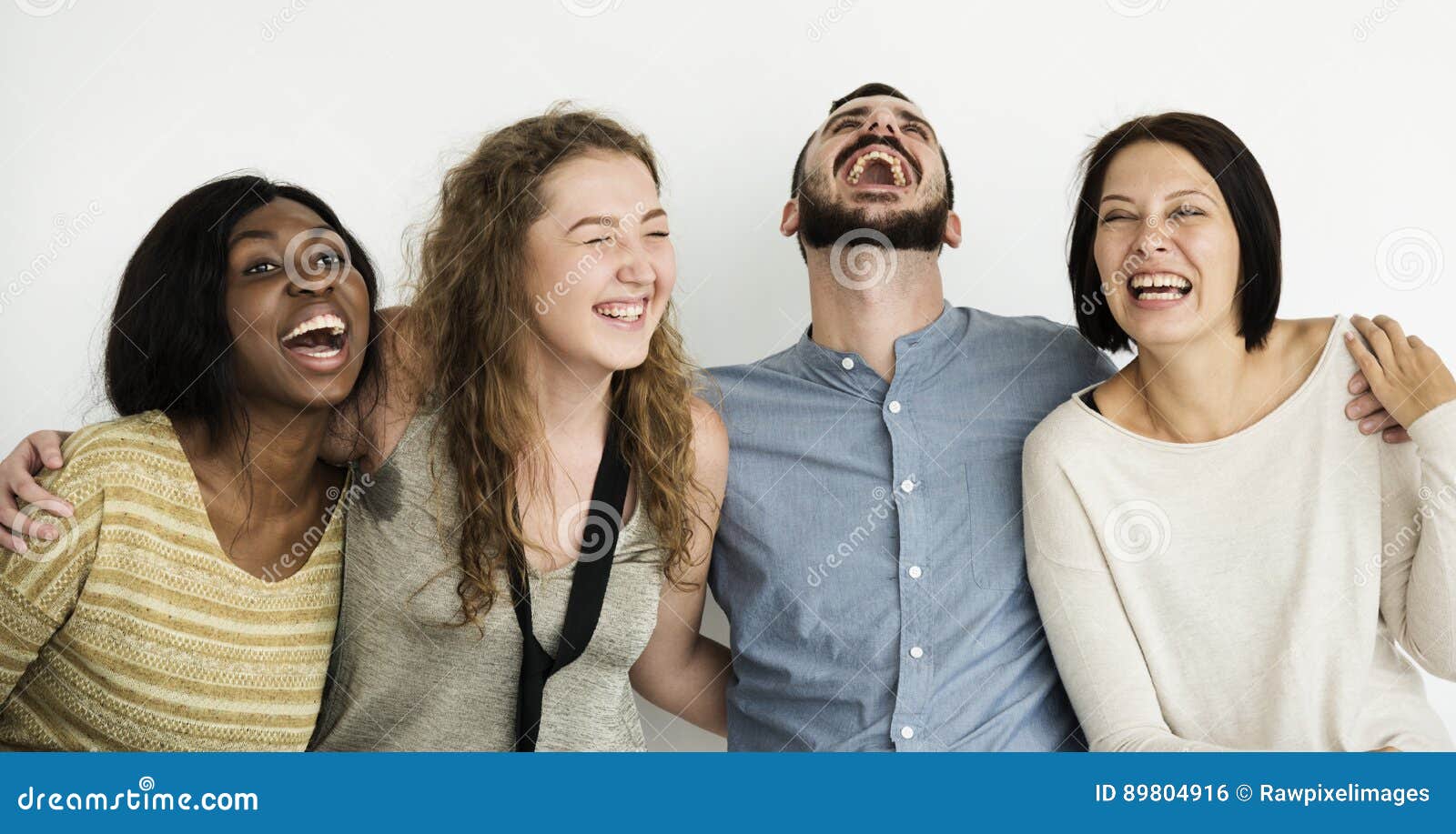 People Together Smiling in a Shoot Stock Photo - Image of people ...