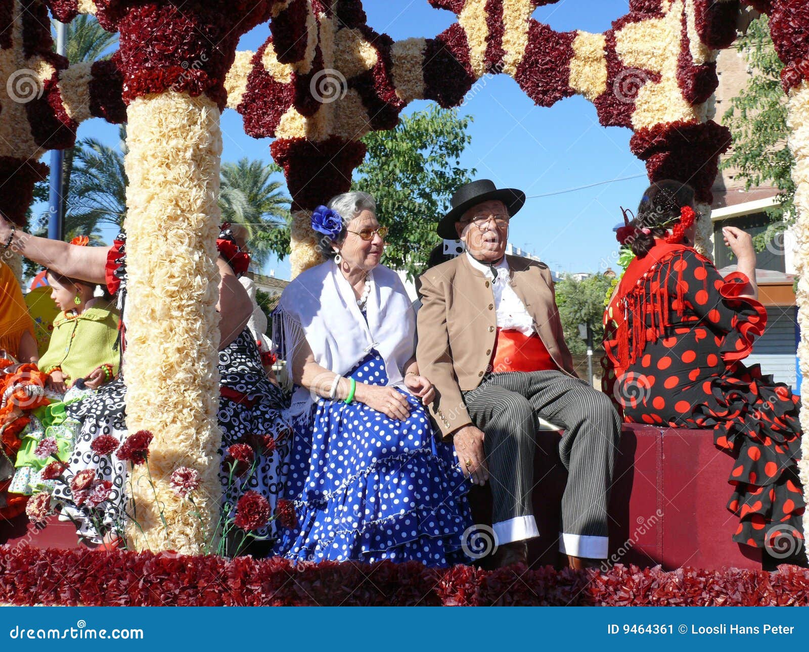 People in Traditional Andalusian Costumes Editorial Photo - Image of ...