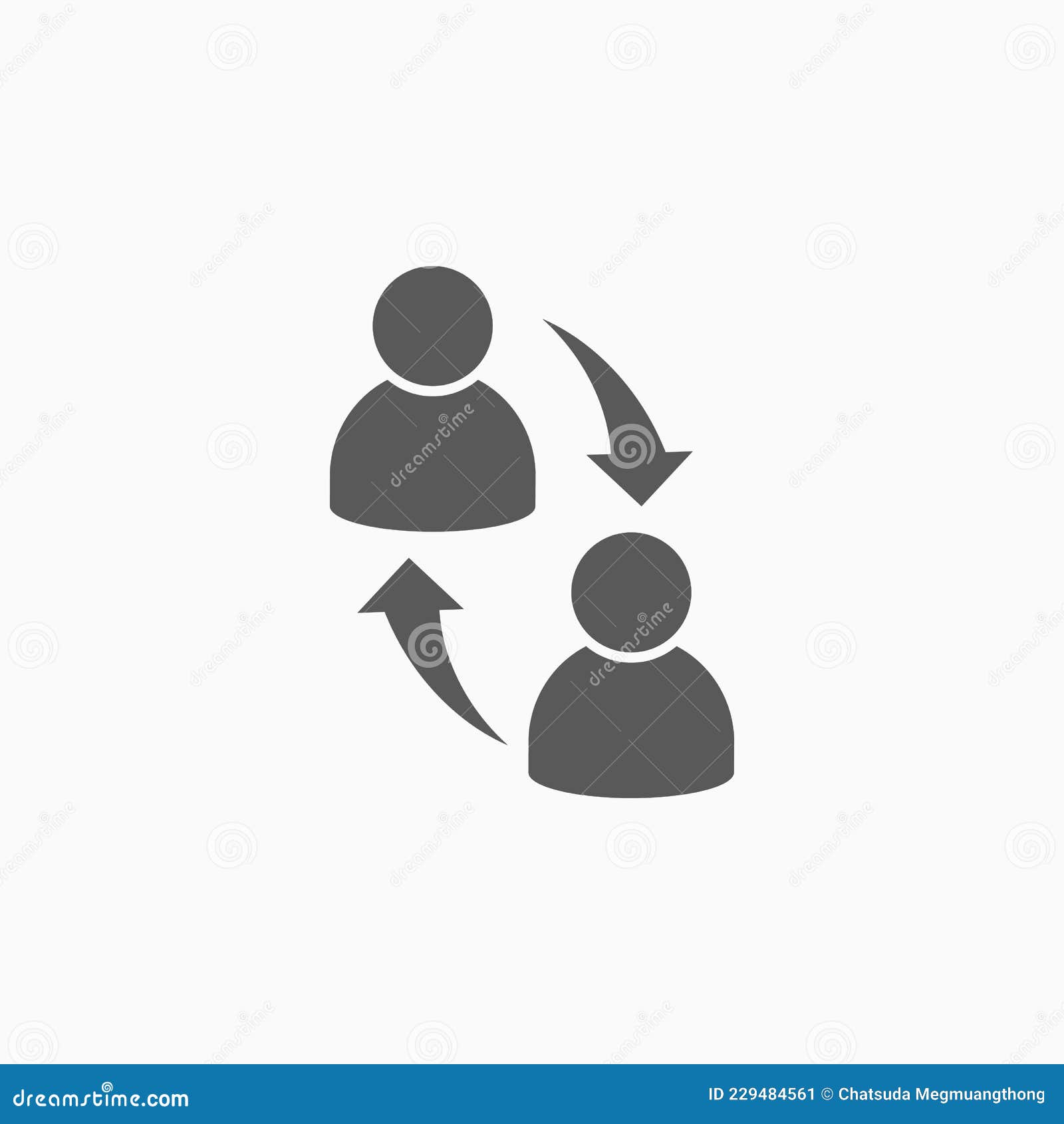 People Transfer Icon, People, Transfer, Human Resource, Business Stock ...