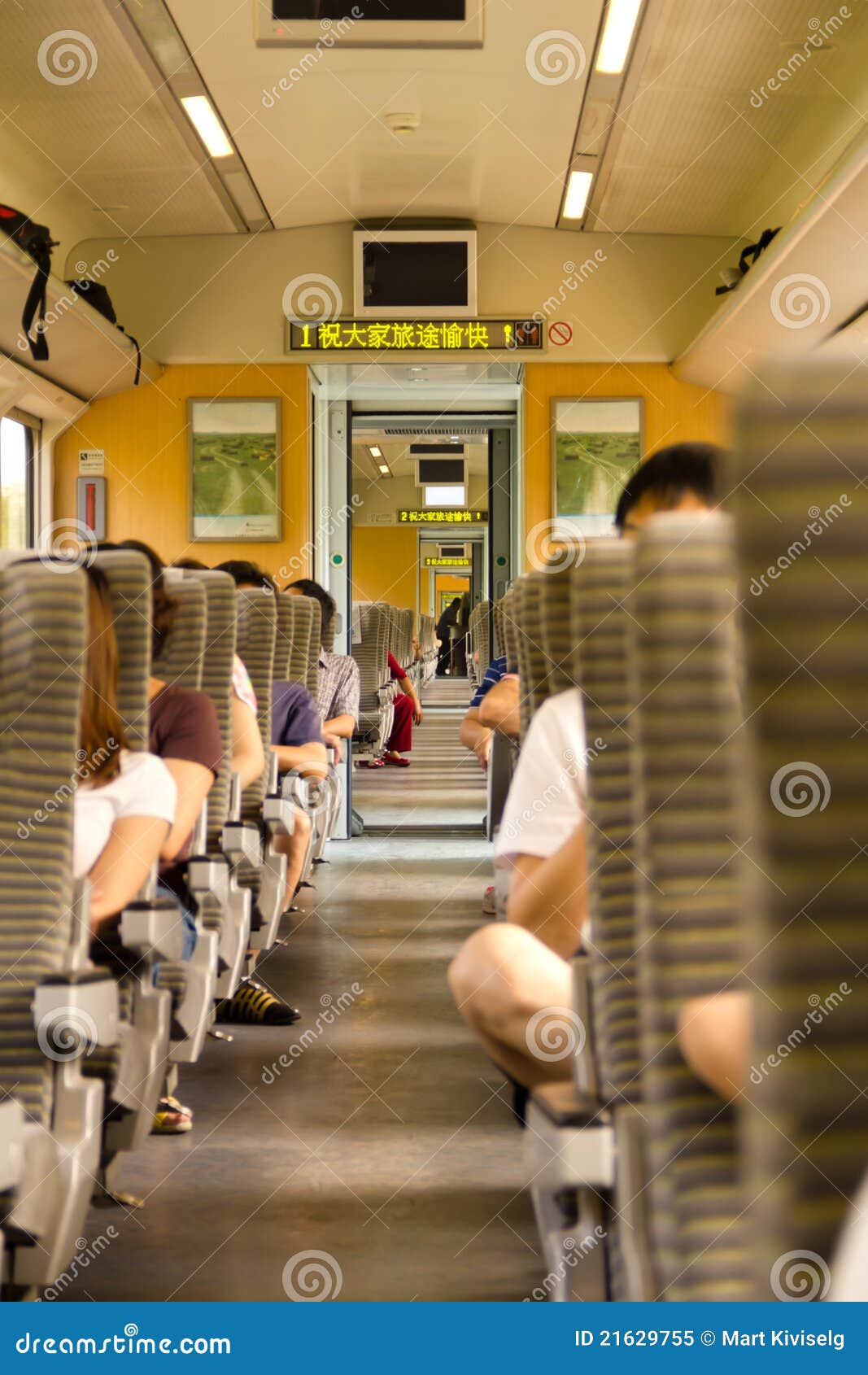 People Travelling with Train in China Editorial Image - Image of full ...