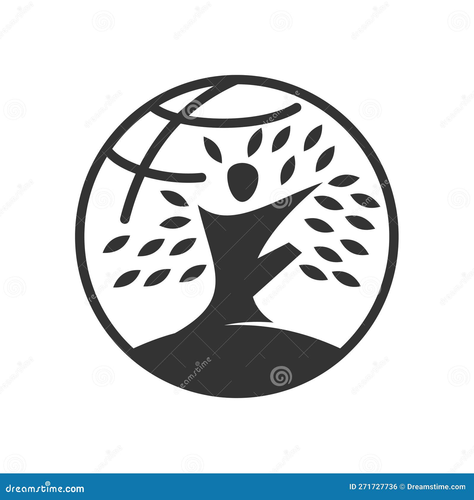 People Tree Vector Logo Template Template Icon Illustration Brand ...