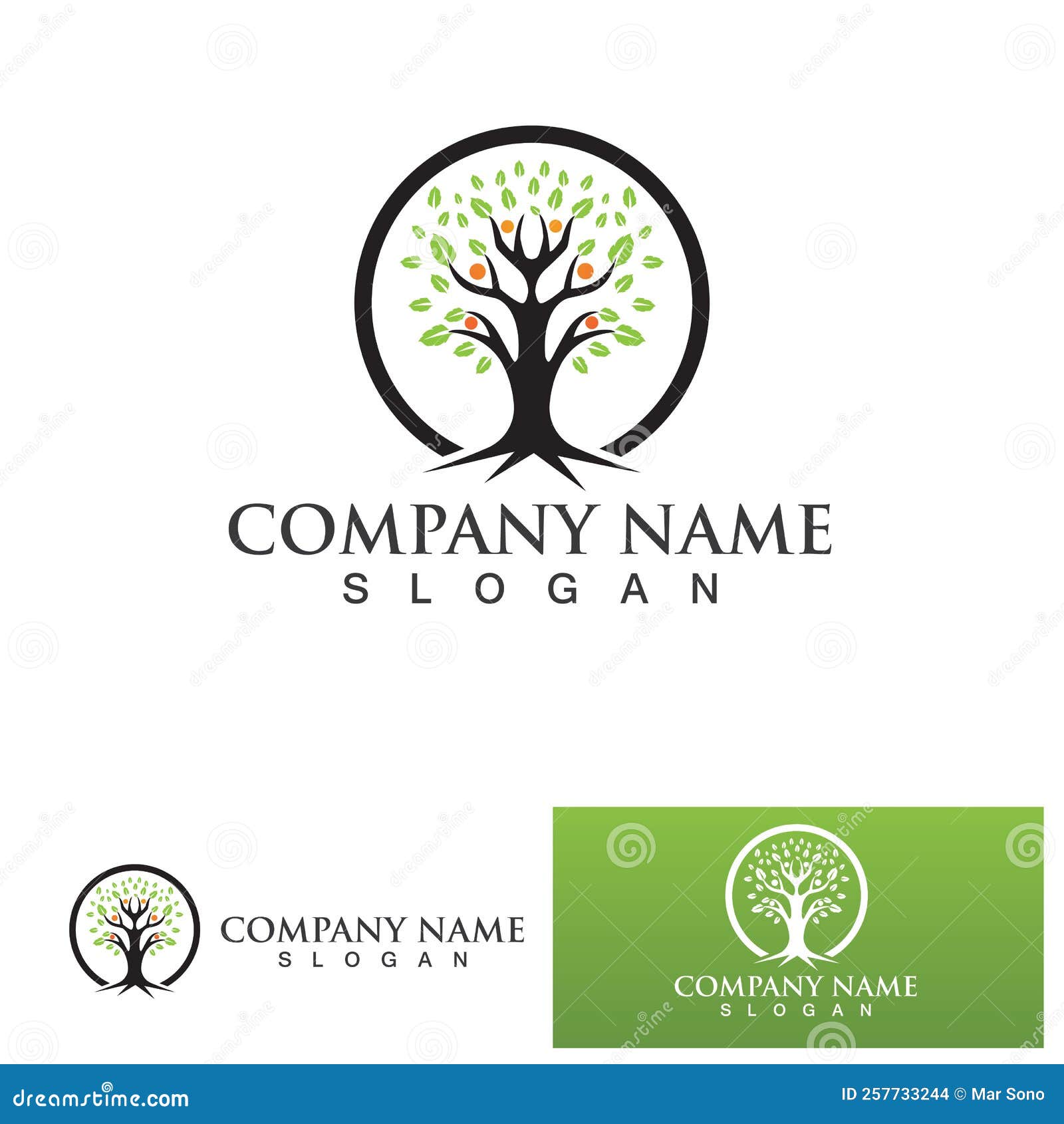 People Tree Vector Logo Template Illustration Design Stock Vector ...