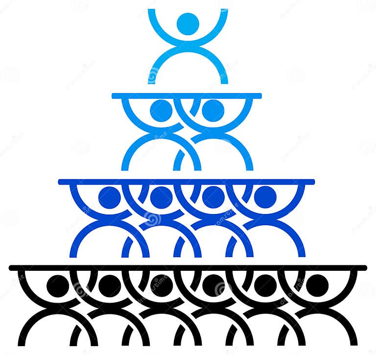 People triangle stock vector. Illustration of clip, triangle - 20578550