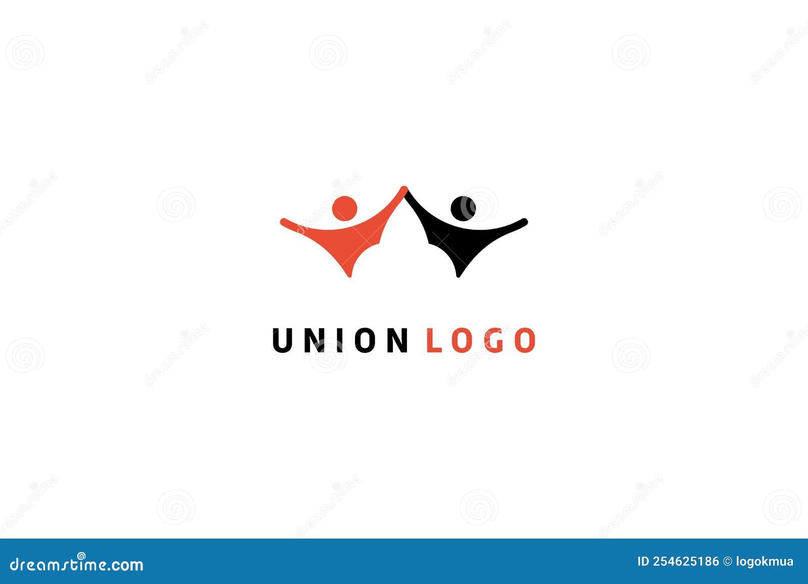 People union logo stock vector. Illustration of logo - 254625186