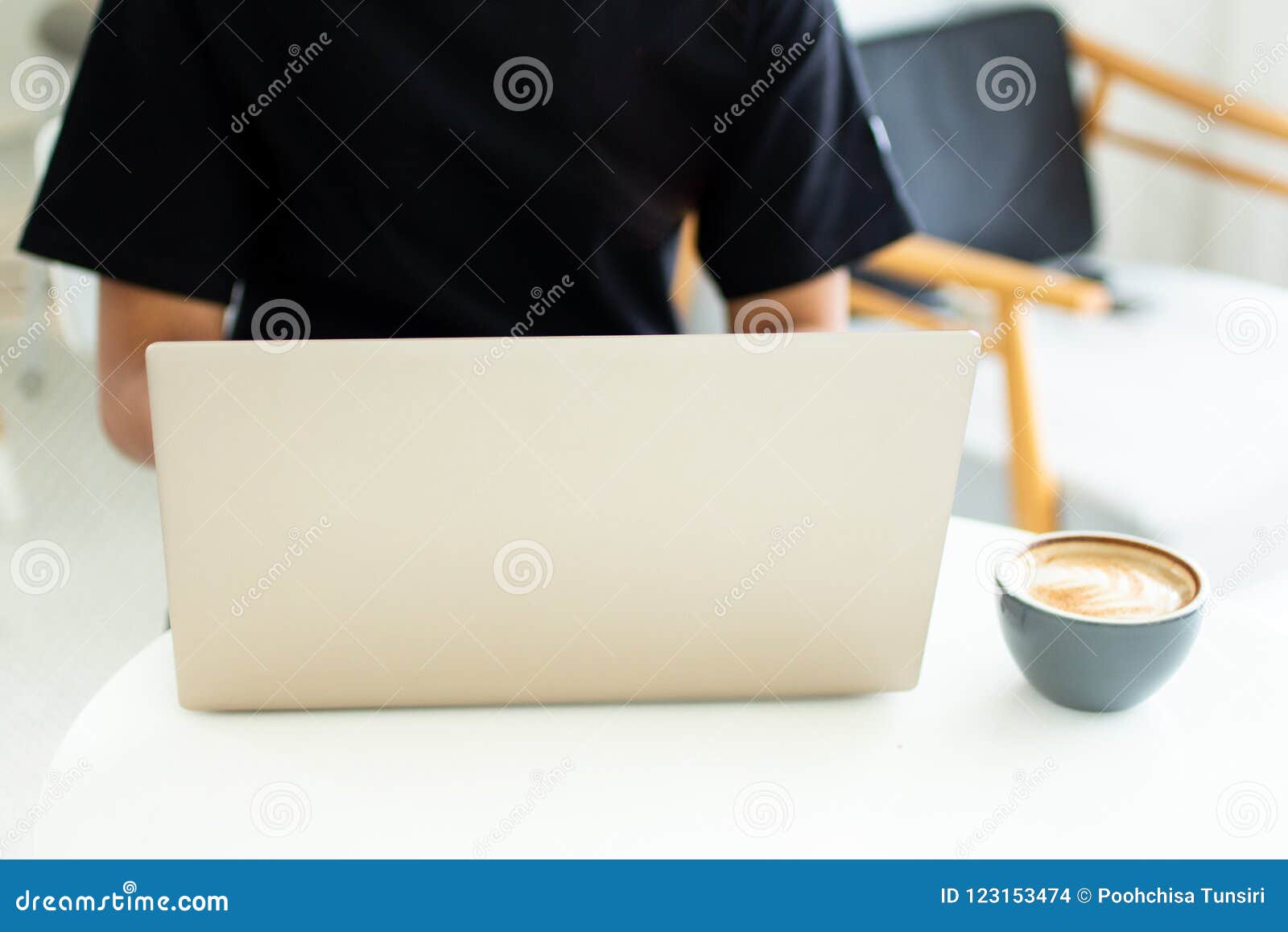 People Use of Computer To Work for Convenience, Electronic Document ...