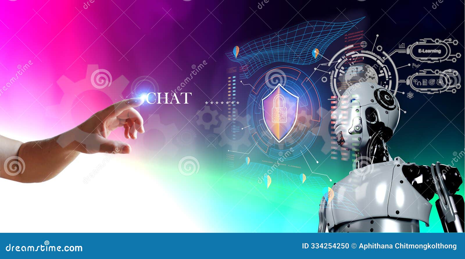 People Using AI Working on Business Under Safety and Development ...