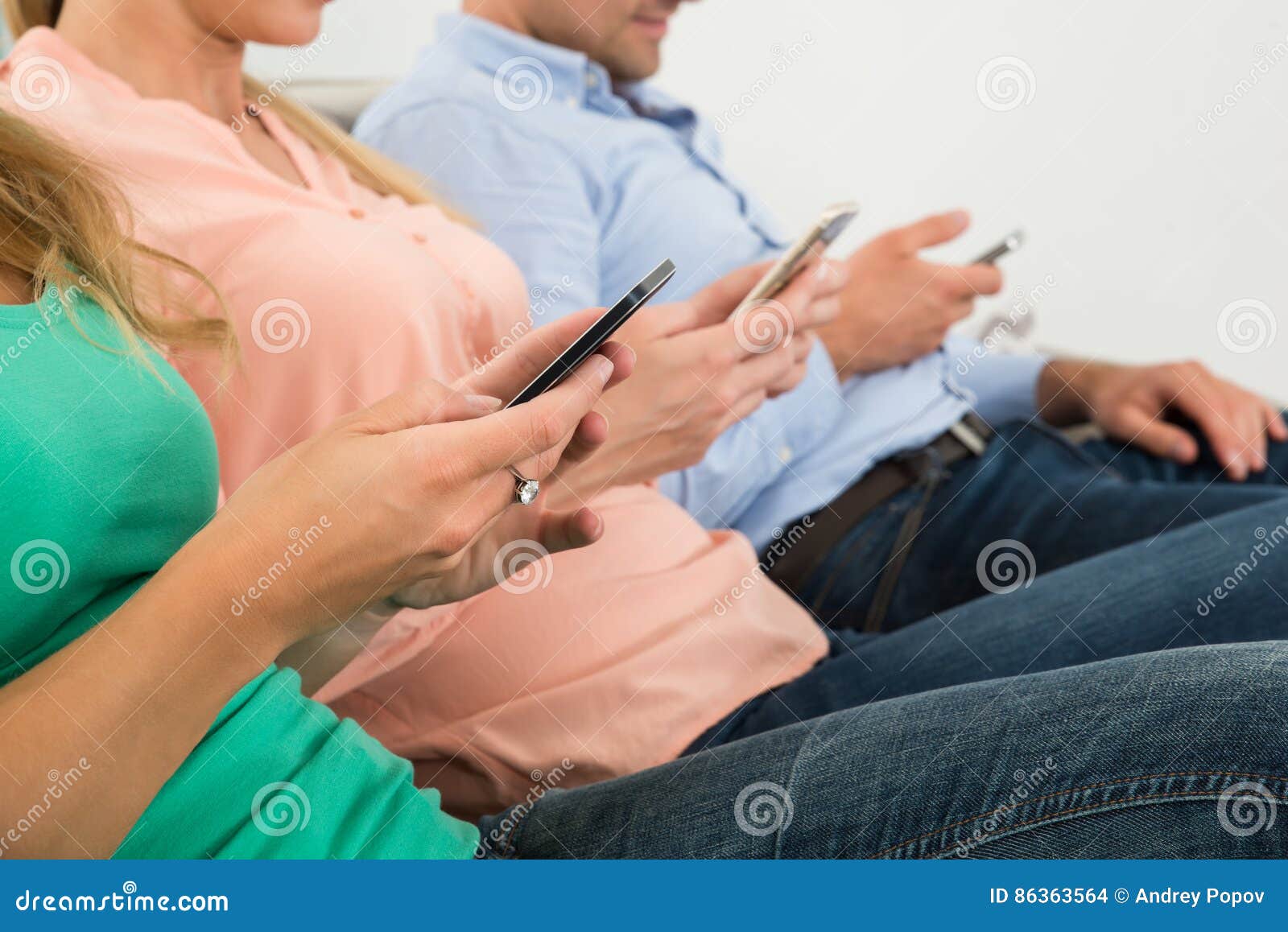 People Using Cellphone stock photo. Image of electronic - 86363564