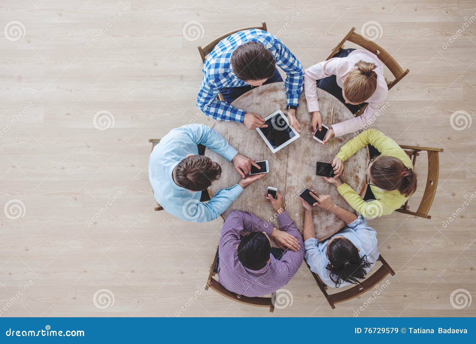 People Using Digital Devices Stock Image - Image of communication ...