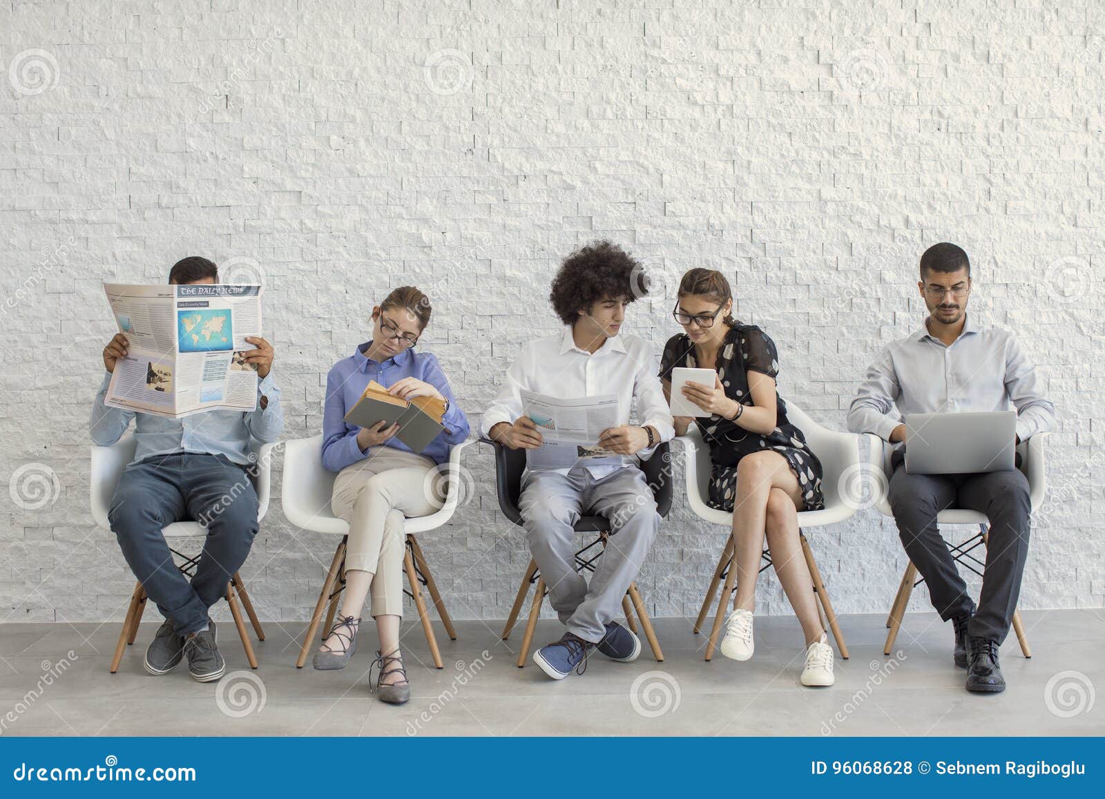 People Using Digital Devices Stock Photo - Image of college, male: 96068628