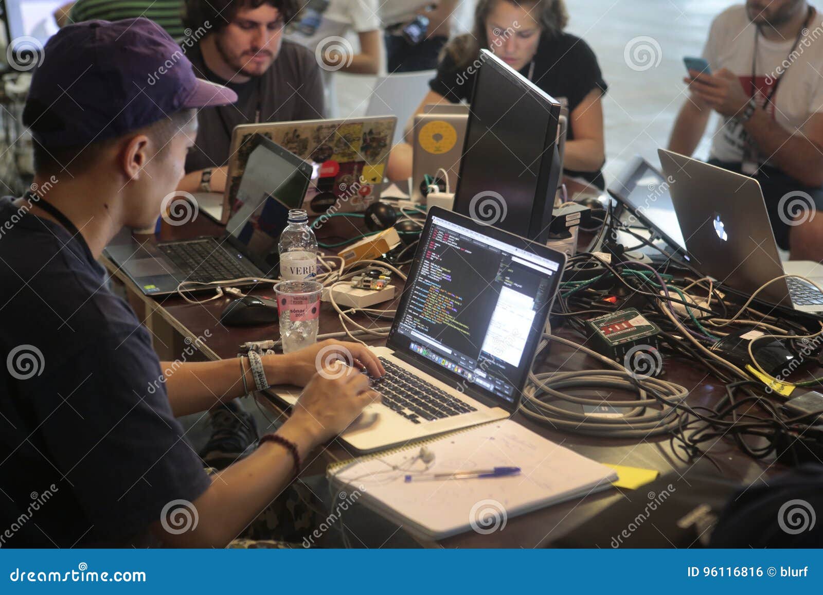 People Using Laptops on Coworking Area Editorial Photo - Image of area ...