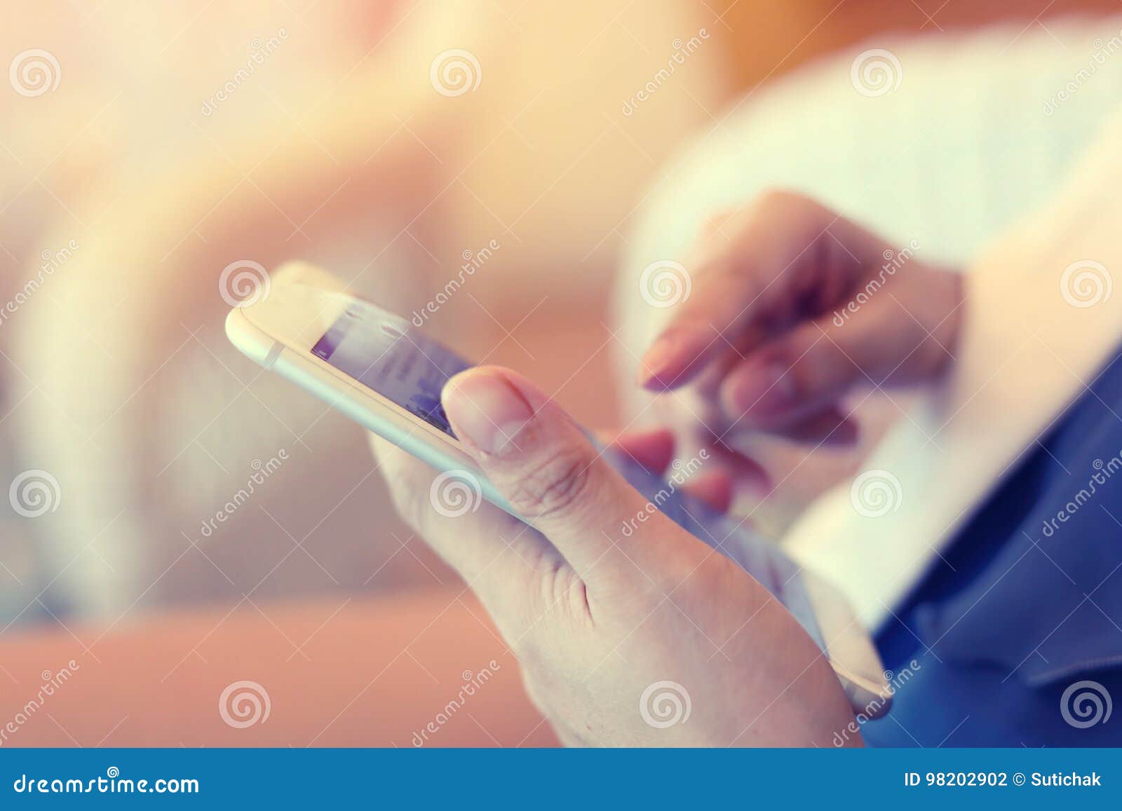 People Using Mobile Phone Technology Stock Photo - Image of internet ...