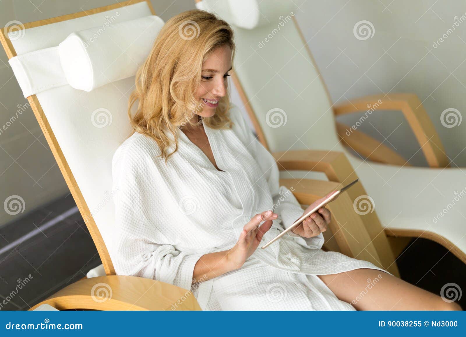 People Using Sauna at Spa Resort Stock Image - Image of pretty, relax ...