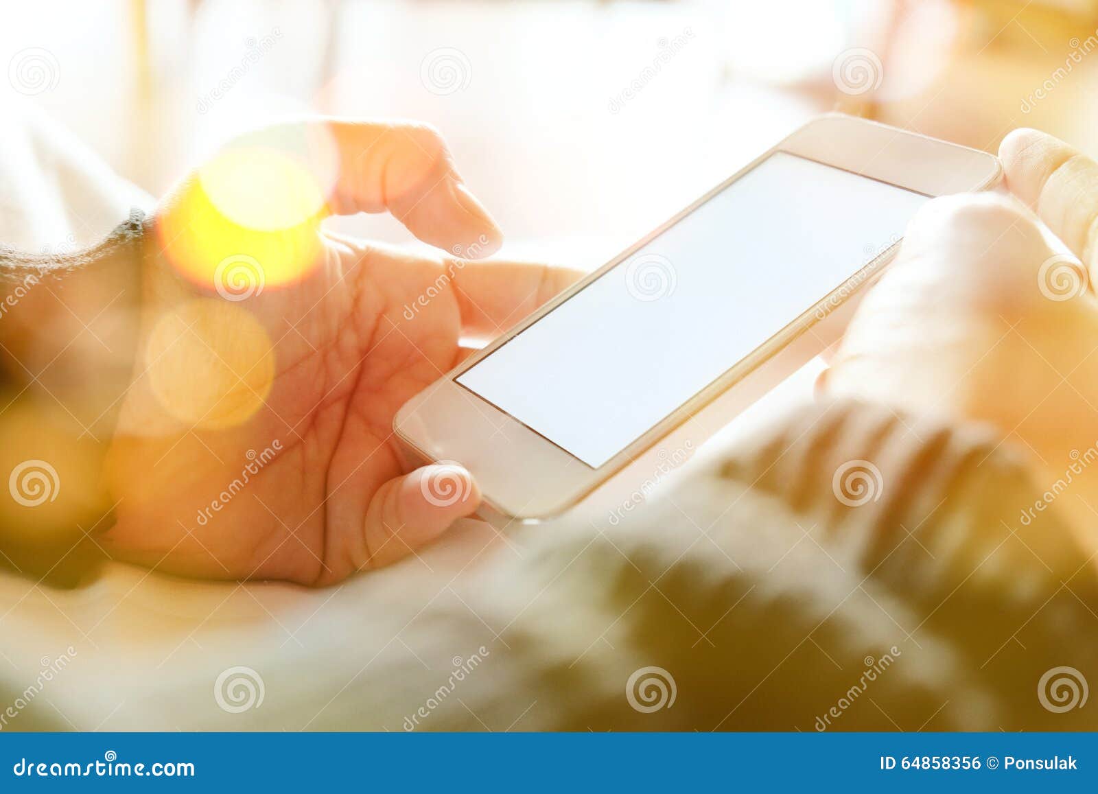 People using smart phone stock photo. Image of long, sunlight - 64858356