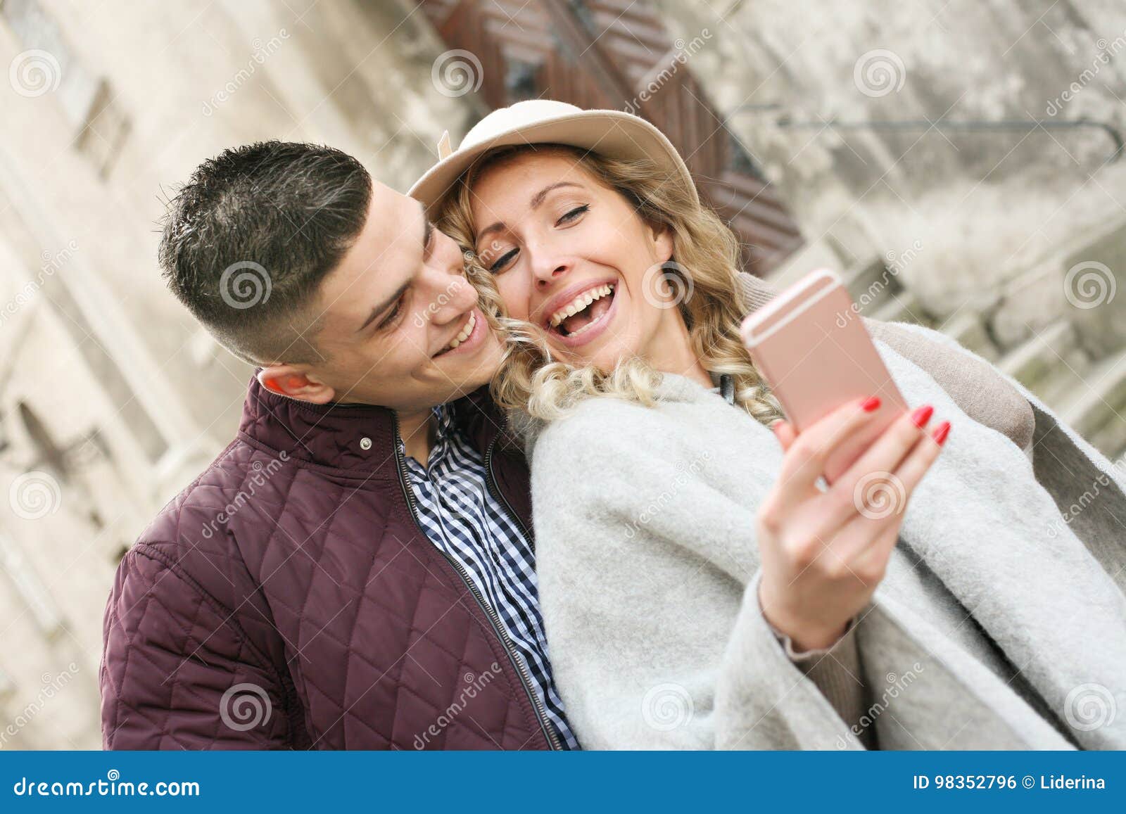 People using technology. stock photo. Image of caucasian - 98352796