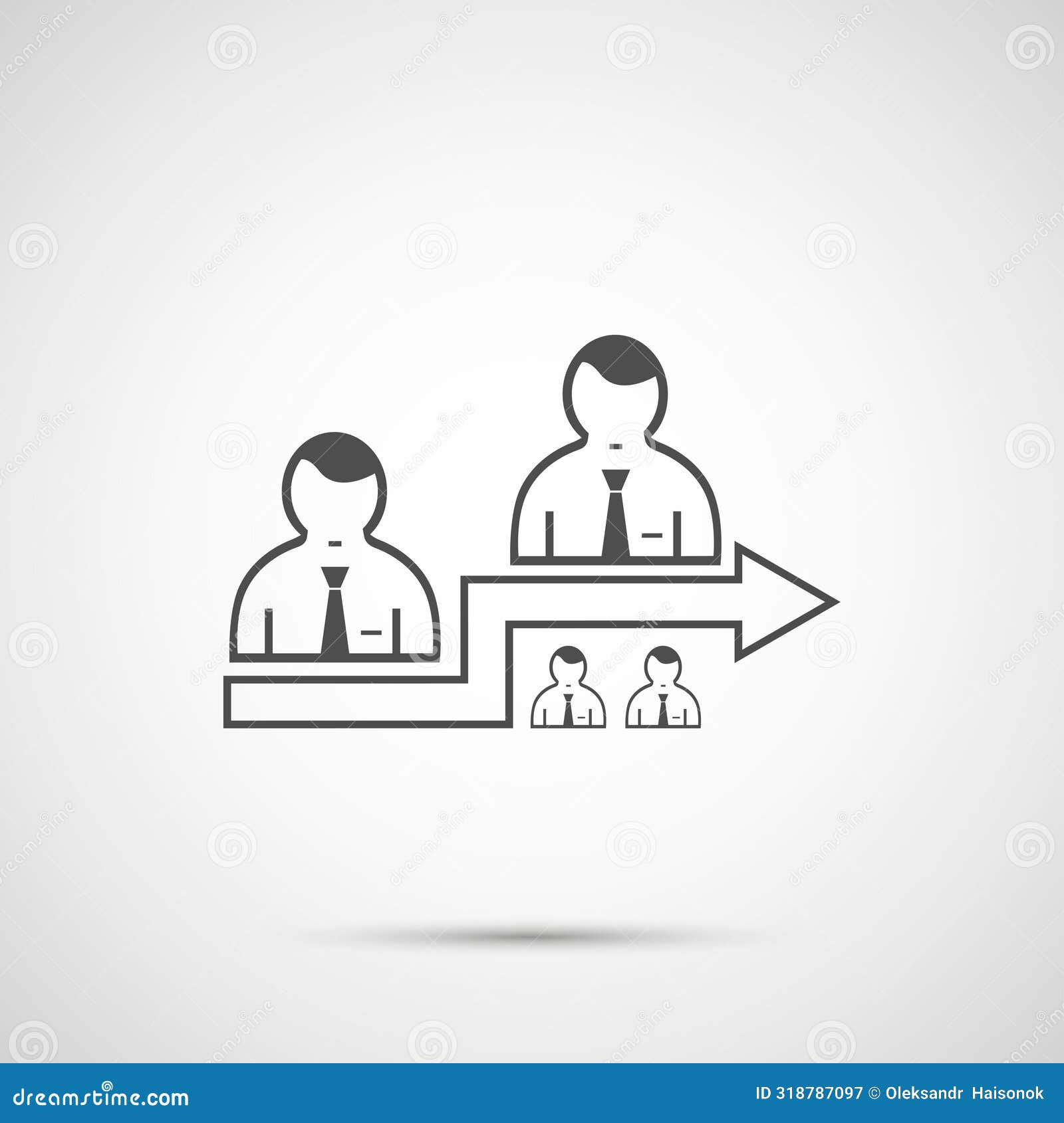 People Vector Design. 2 Man Icon Stock Vector - Illustration of concept ...