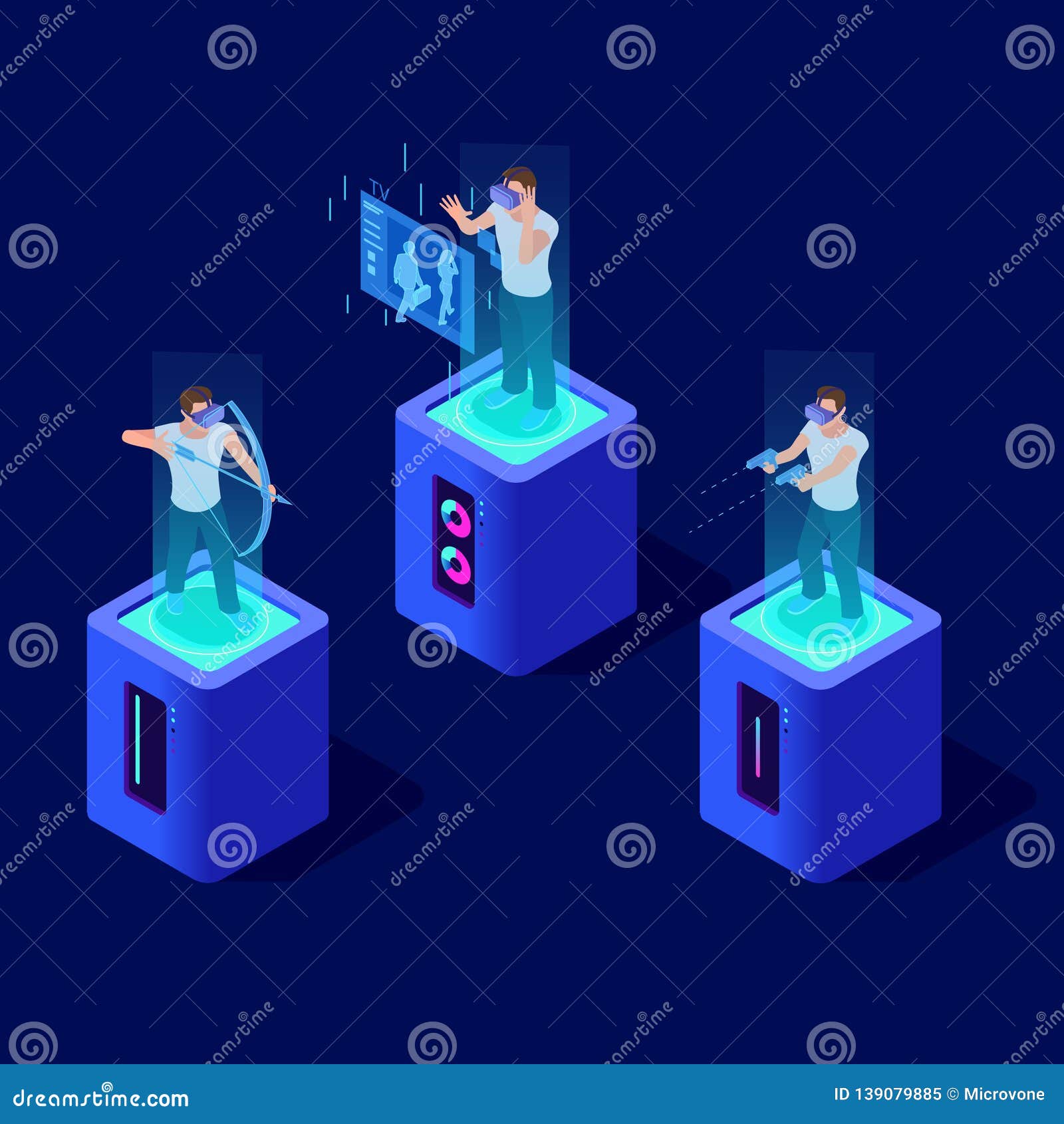 Simulation Equipment Minimal Infographic Banner Vector | CartoonDealer ...