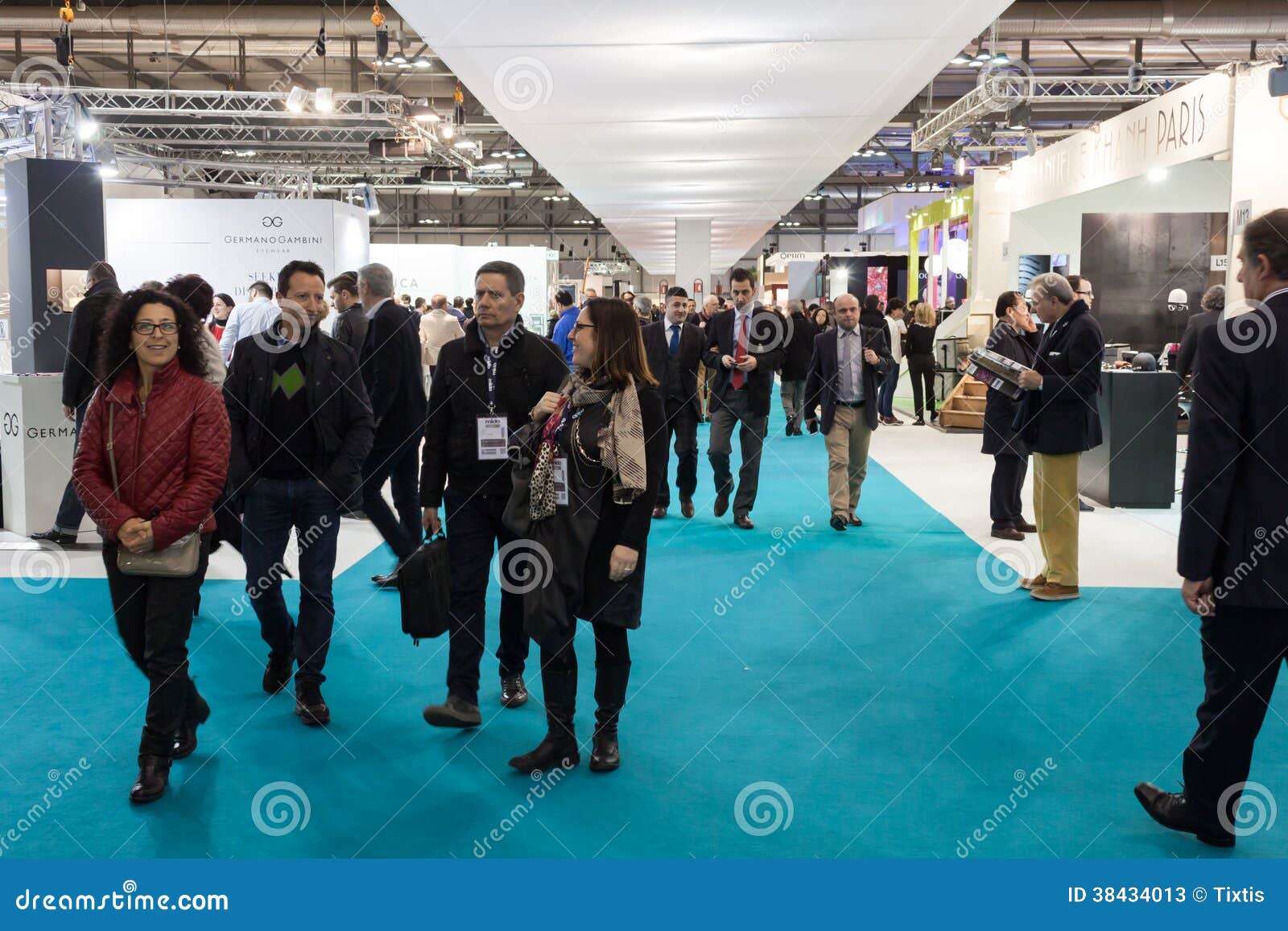 People Visiting Mido 2014 in Milan, Italy Editorial Stock Photo - Image ...