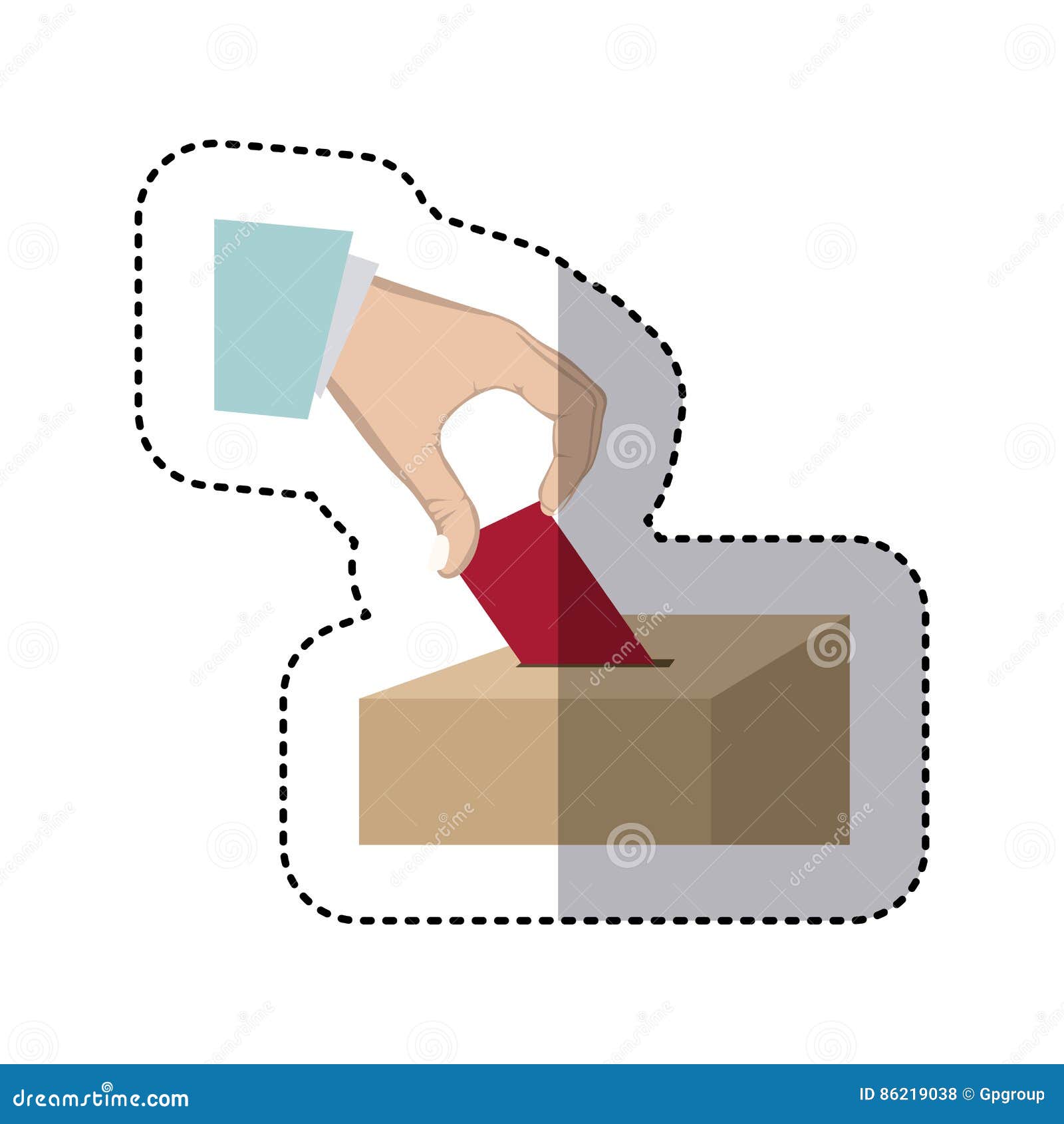 People vote icon image stock illustration. Illustration of icon - 86219038