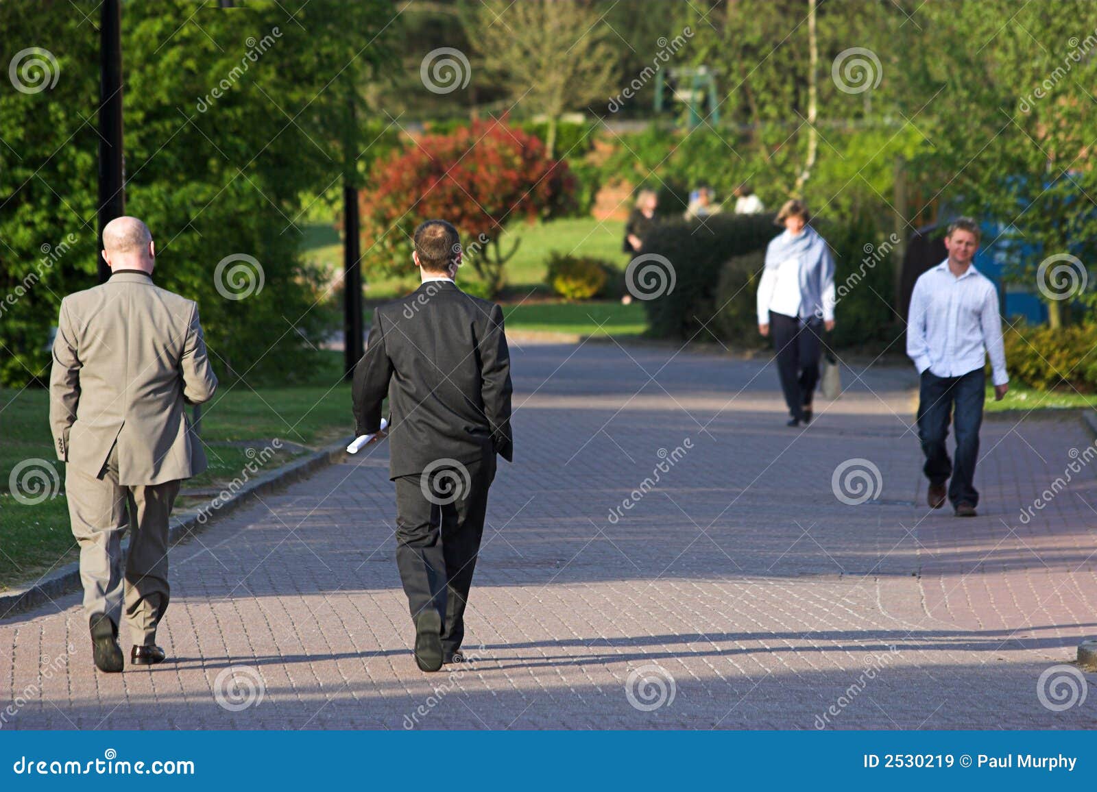 People Walking Royalty Free Stock Images - Image: 2530219