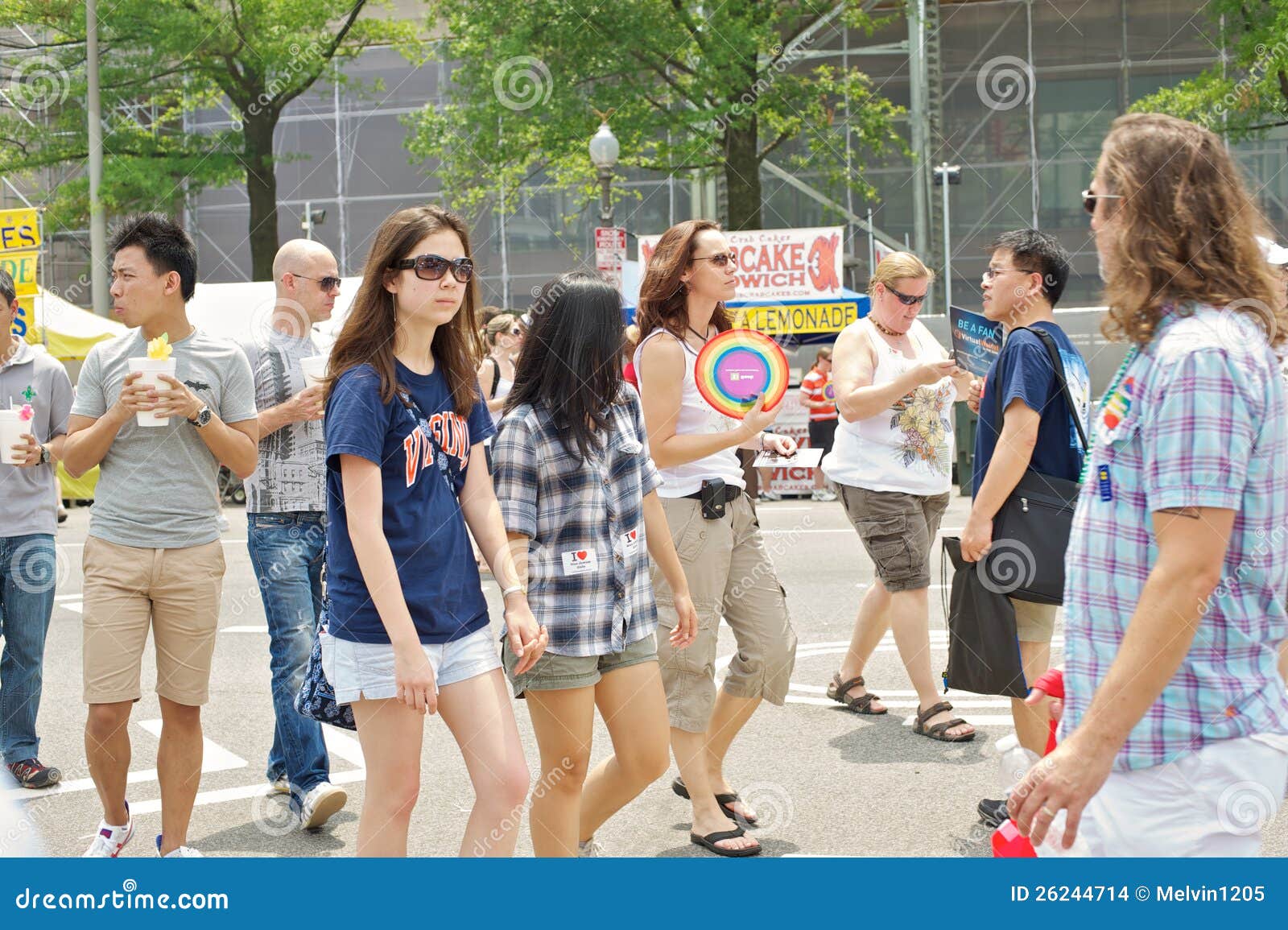 People walking editorial stock image. Image of event - 26244714