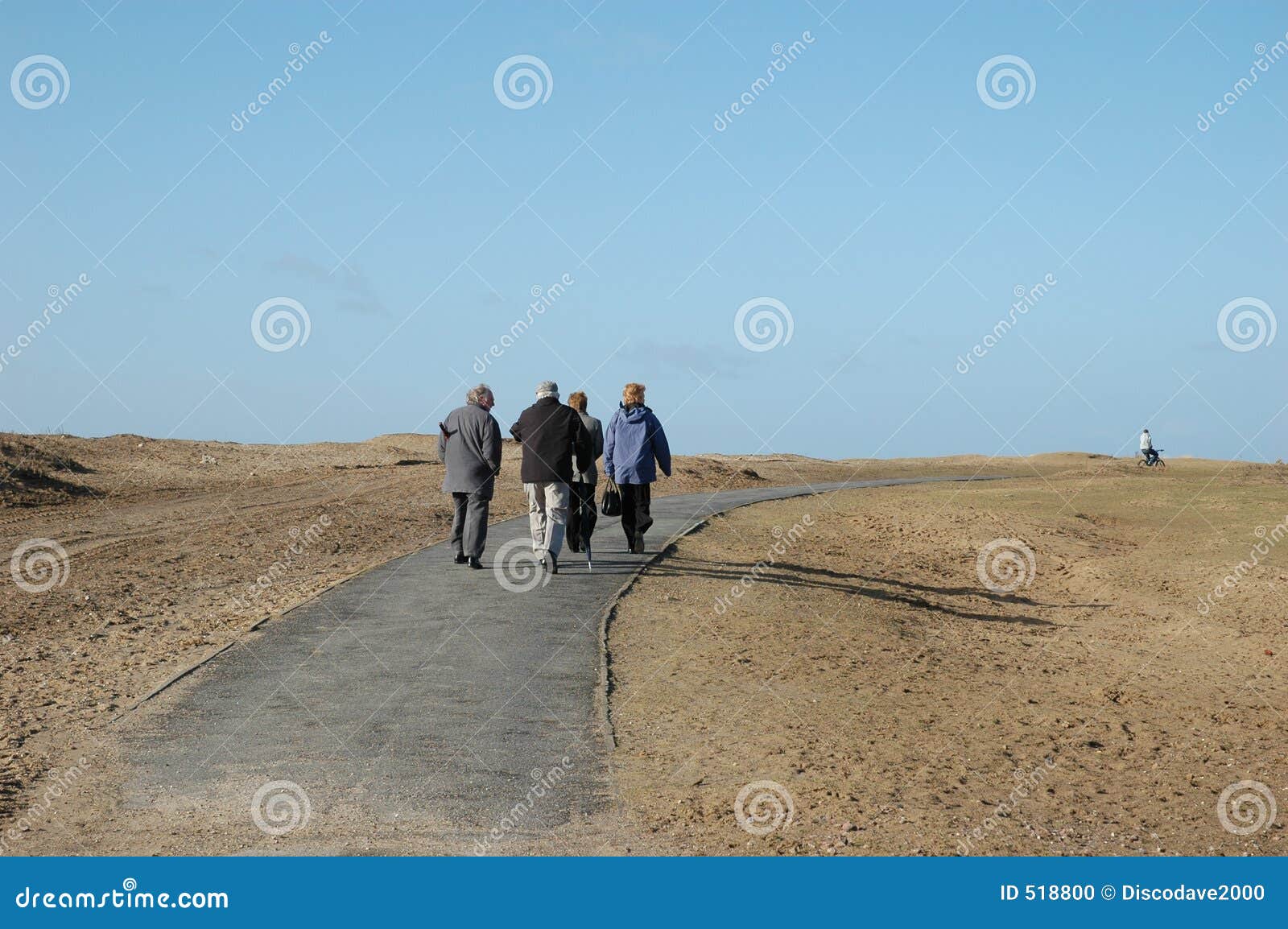 People Walking on the Beach Stock Photo - Image of active, coast: 518800