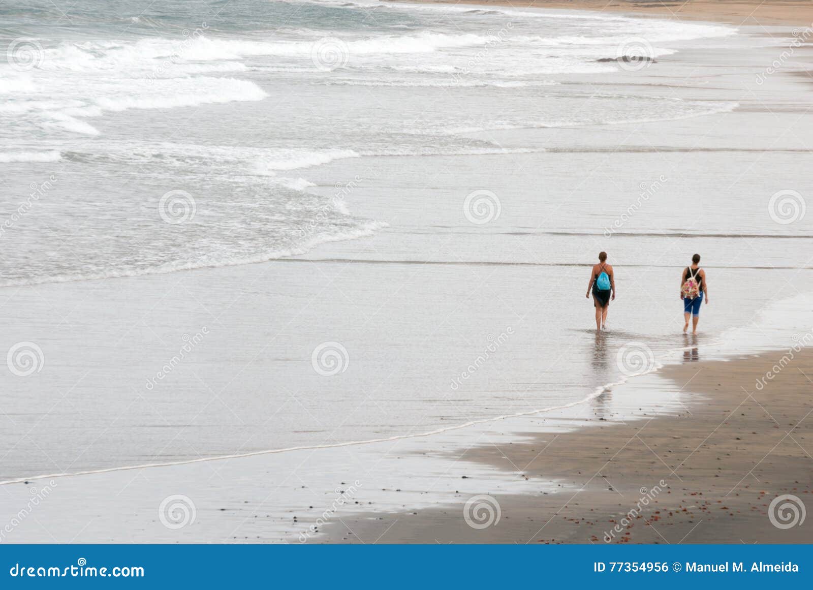 People Walking in the Beach Stock Photo - Image of beach, nature: 77354956