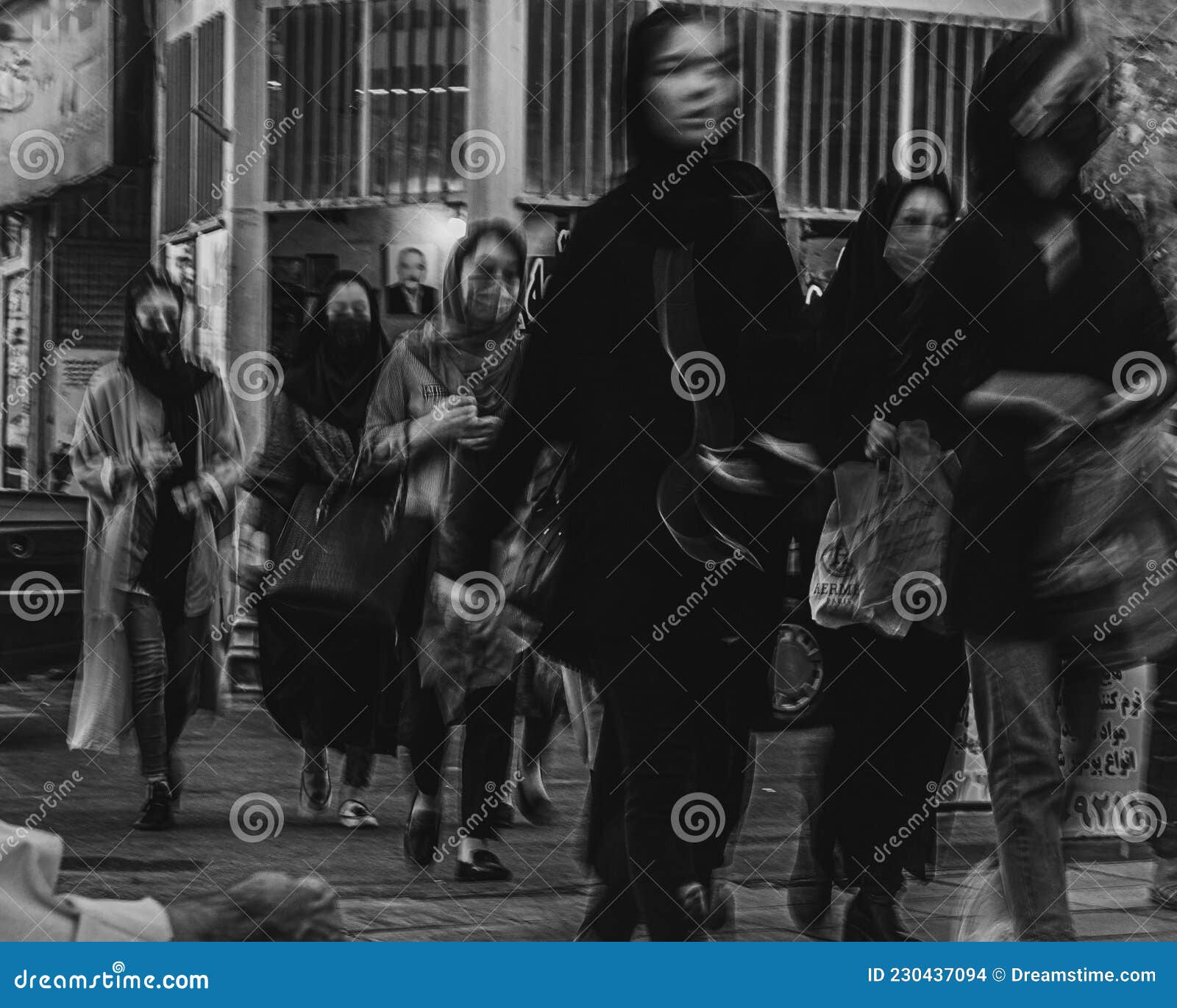 People are Walking really Fast Editorial Stock Image - Image of crowd ...