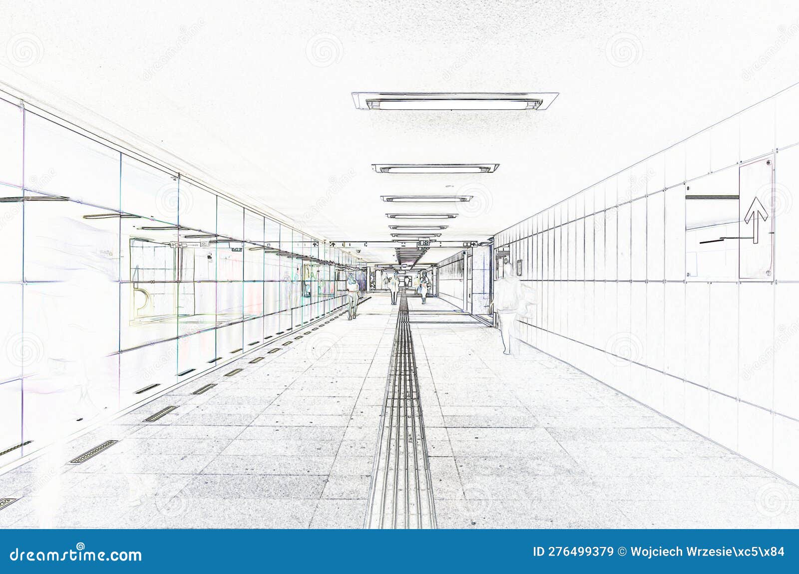 UNDERPASS stock illustration. Illustration of geometric - 276499379