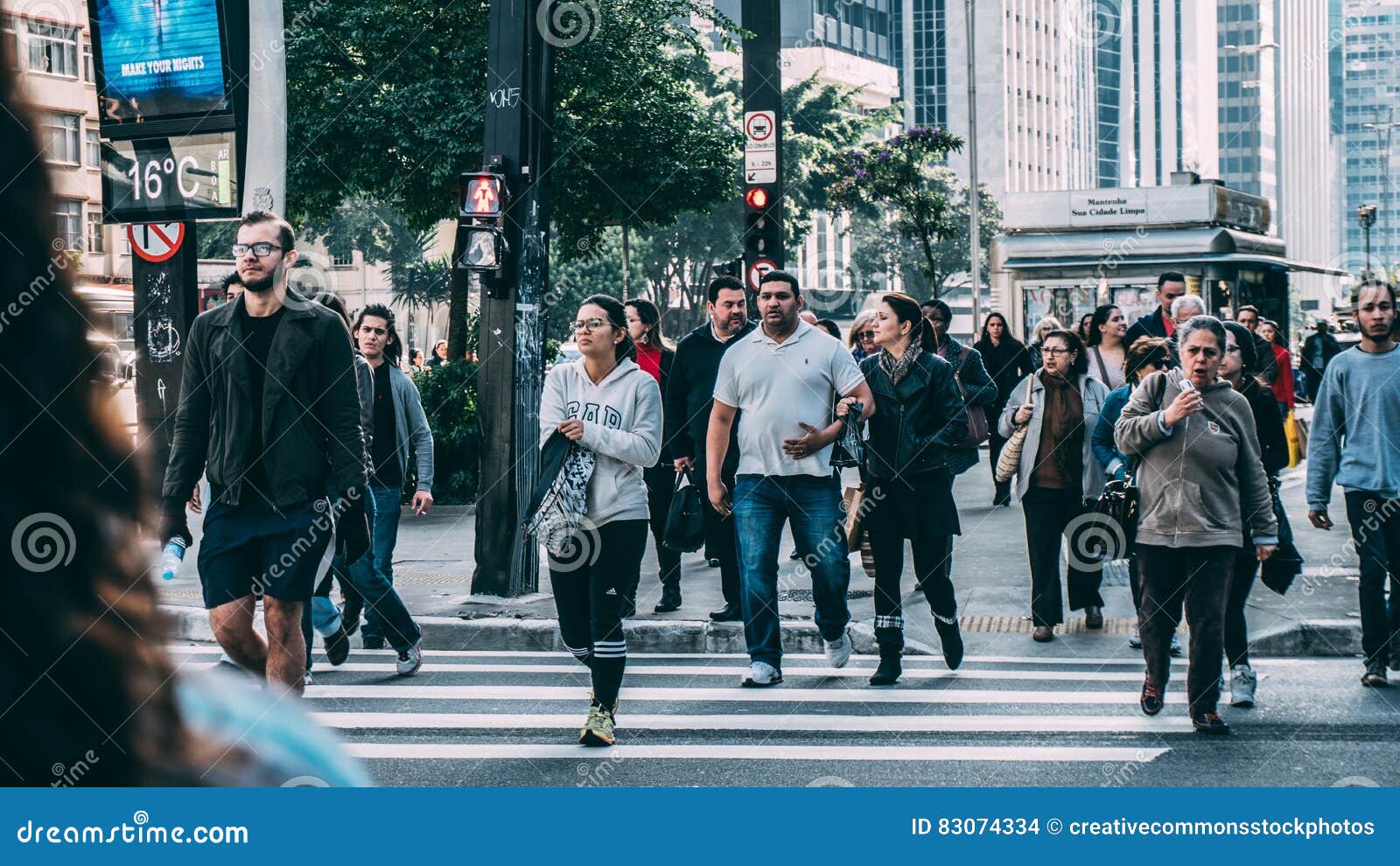 People Walking On Pedestrian Lane During Daytime Picture. Image: 83074334