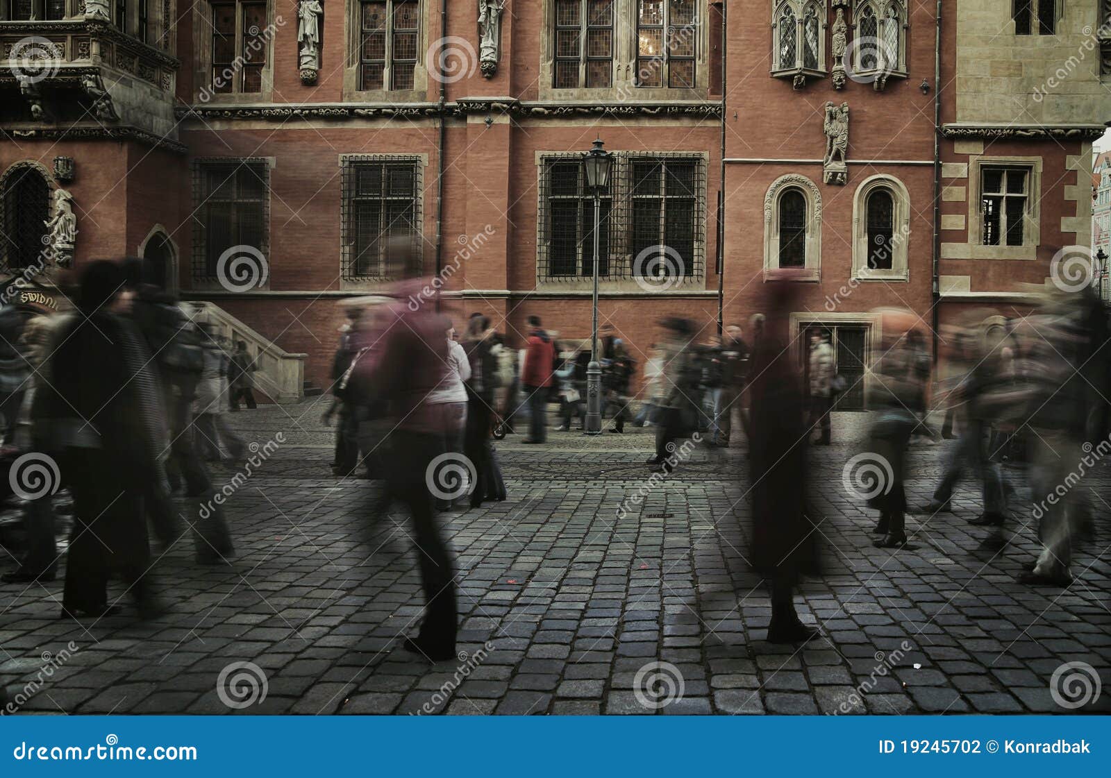 People Walking in Rush Hour Stock Photo - Image of sidewalk, abstract ...