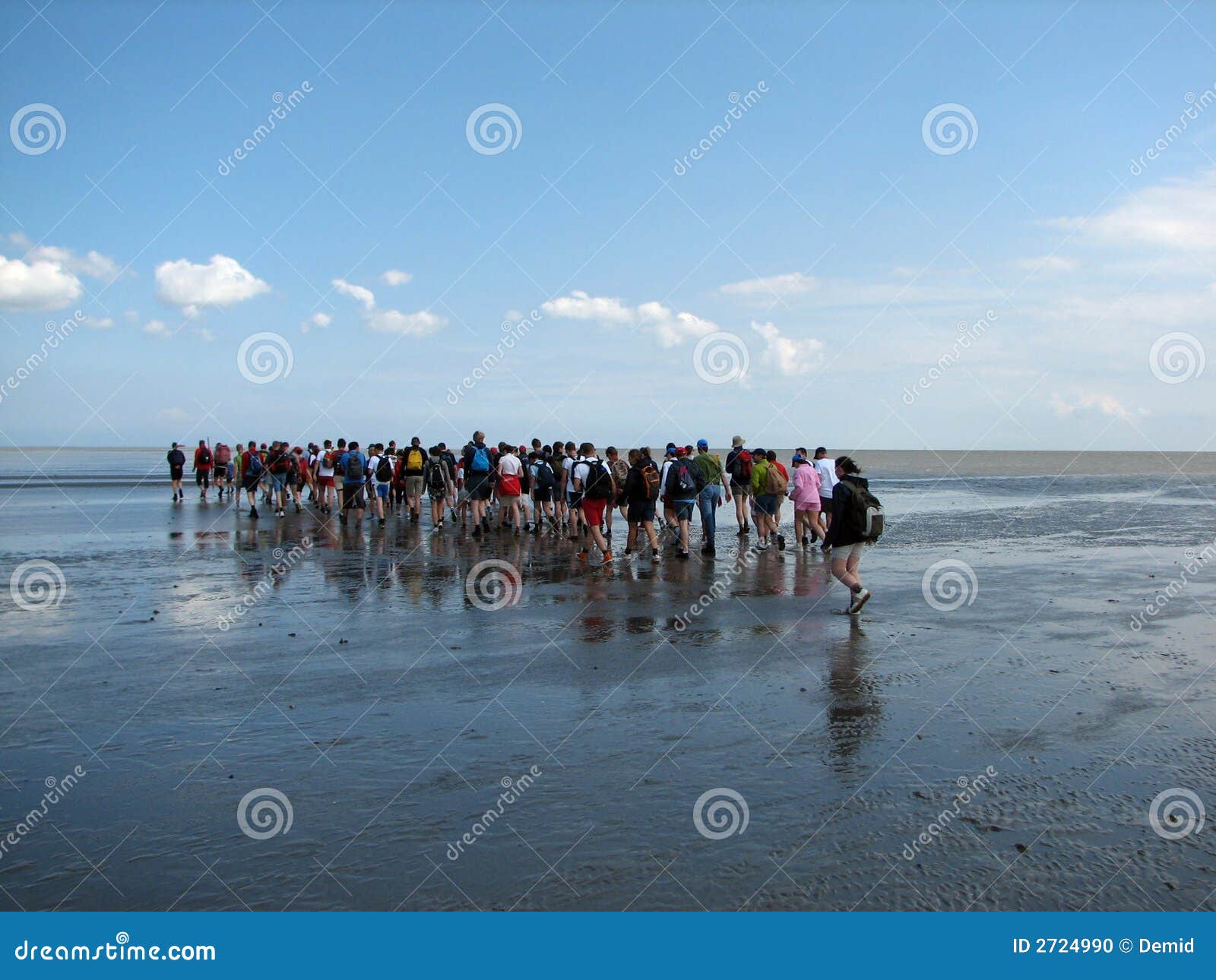 People walking into a sea stock photo. Image of trip, leisure - 2724990
